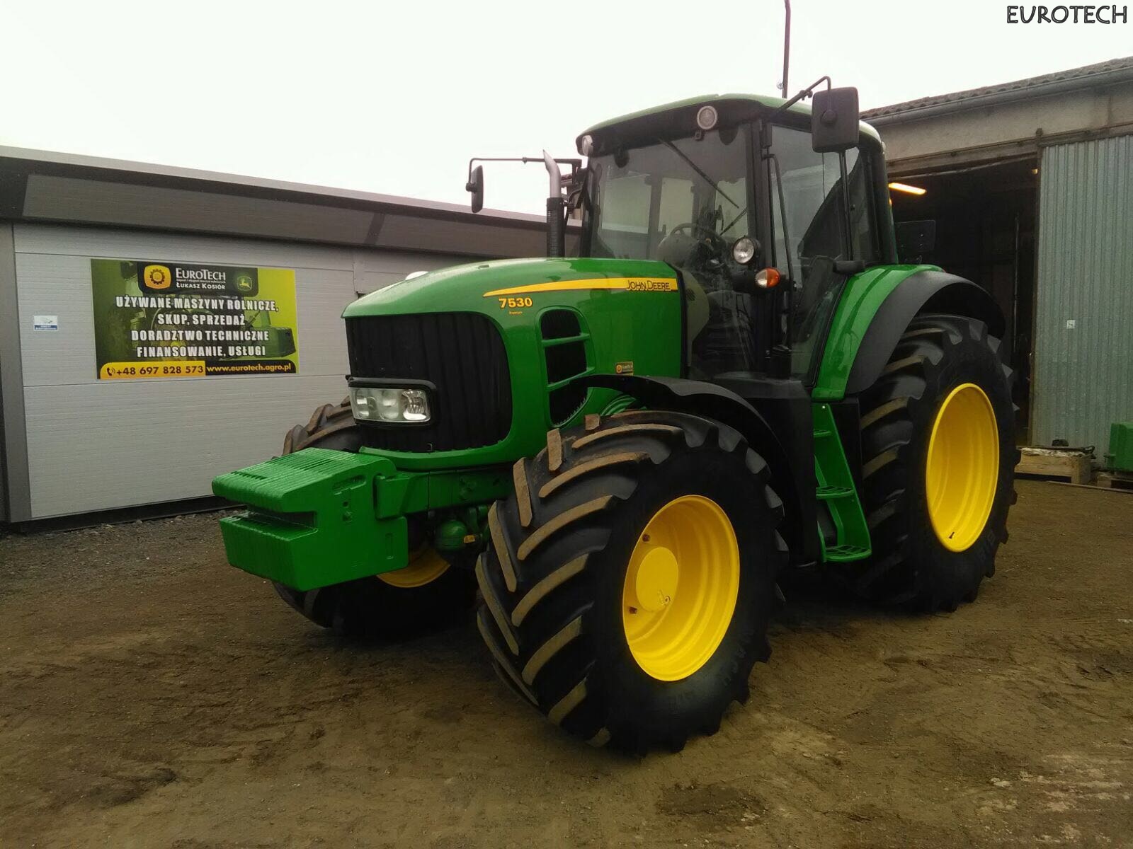 John Deere 7530 Premium 2008r AutoQuad Niemcy - 7089210653 - oficjalne ...