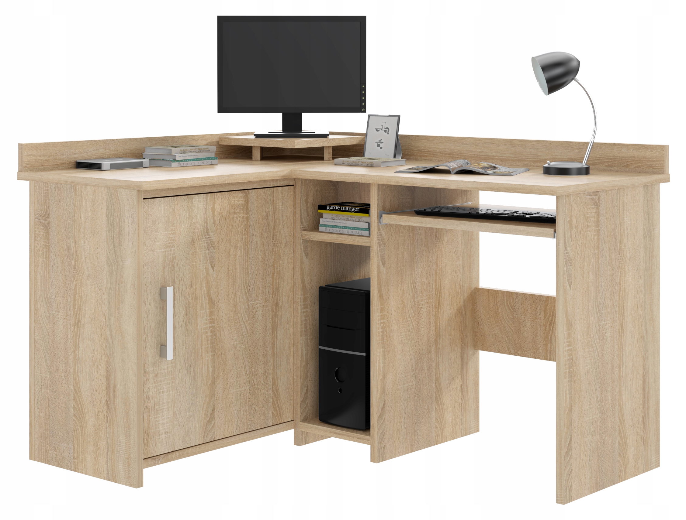 BIURKO KOMPUTEROWE NAROŻNE SONOMA KOMPUTER BIURO - 7660852066 ...