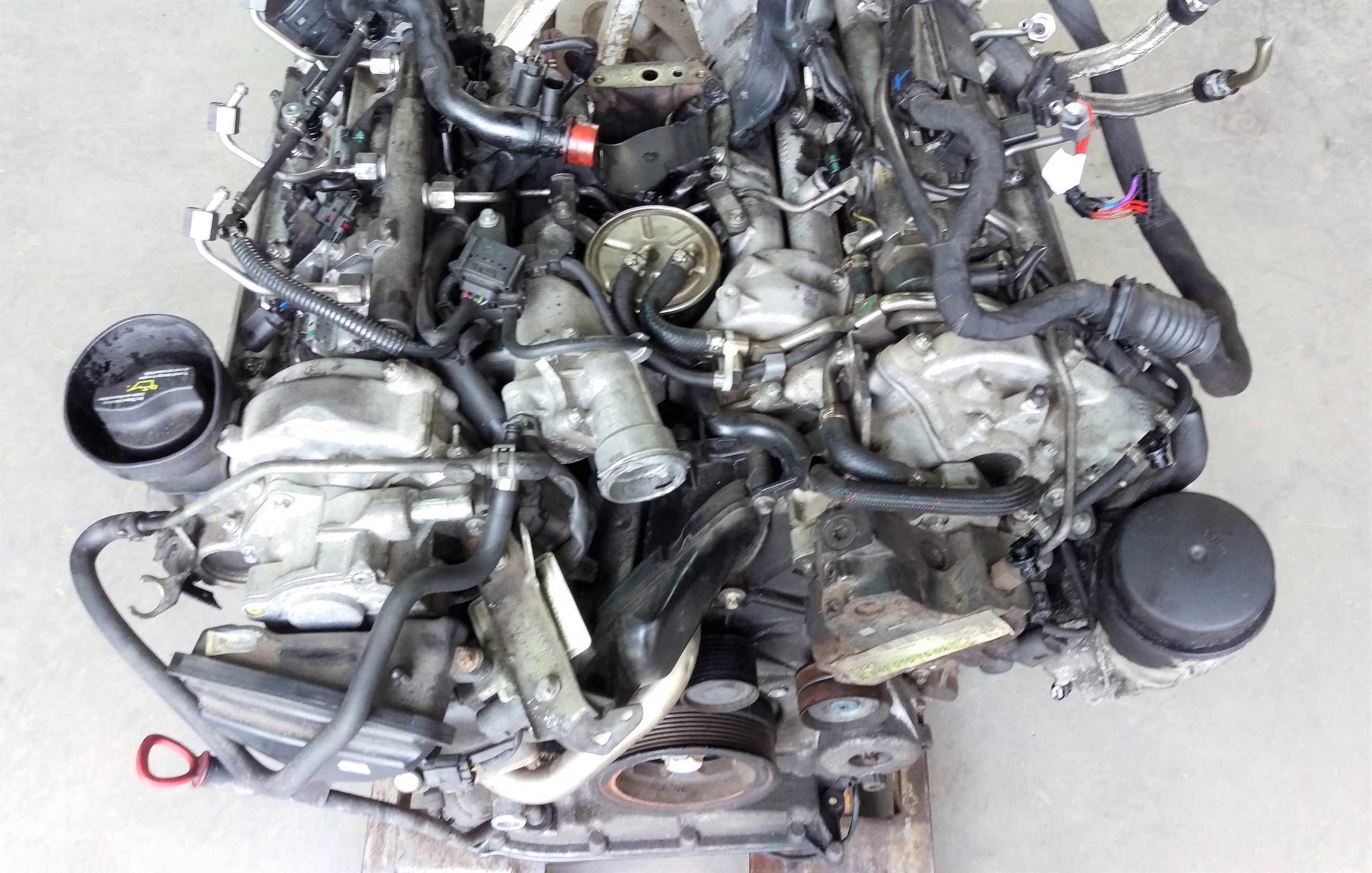 SILNIK MERCEDES S 320 CDI W211 W221 W204 CLS 3.0 - 7273719519 ...