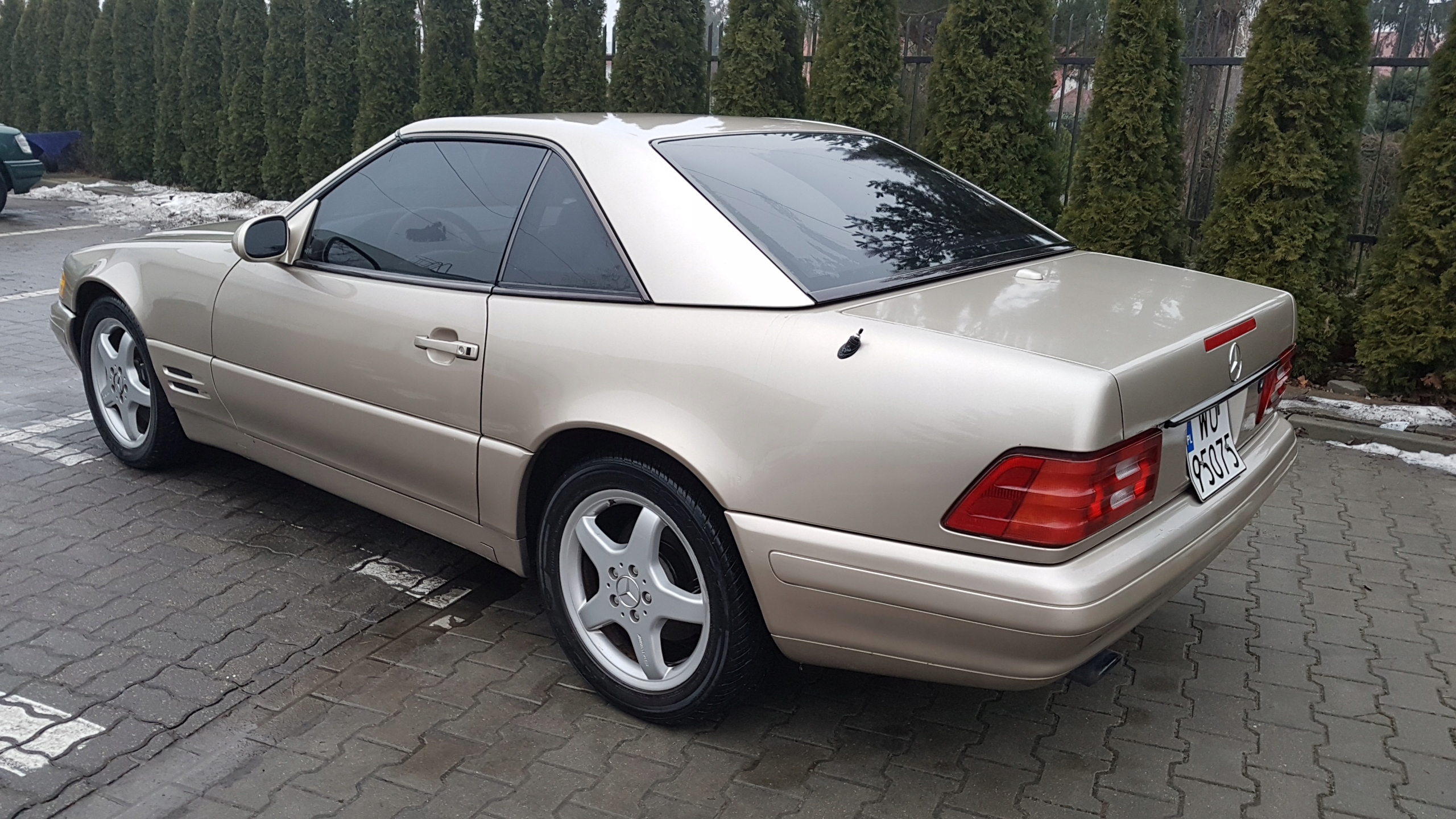 MERCEDES R129 SL500 HARDTOP ZŁOTY METALIK - 7821539875 - oficjalne ...