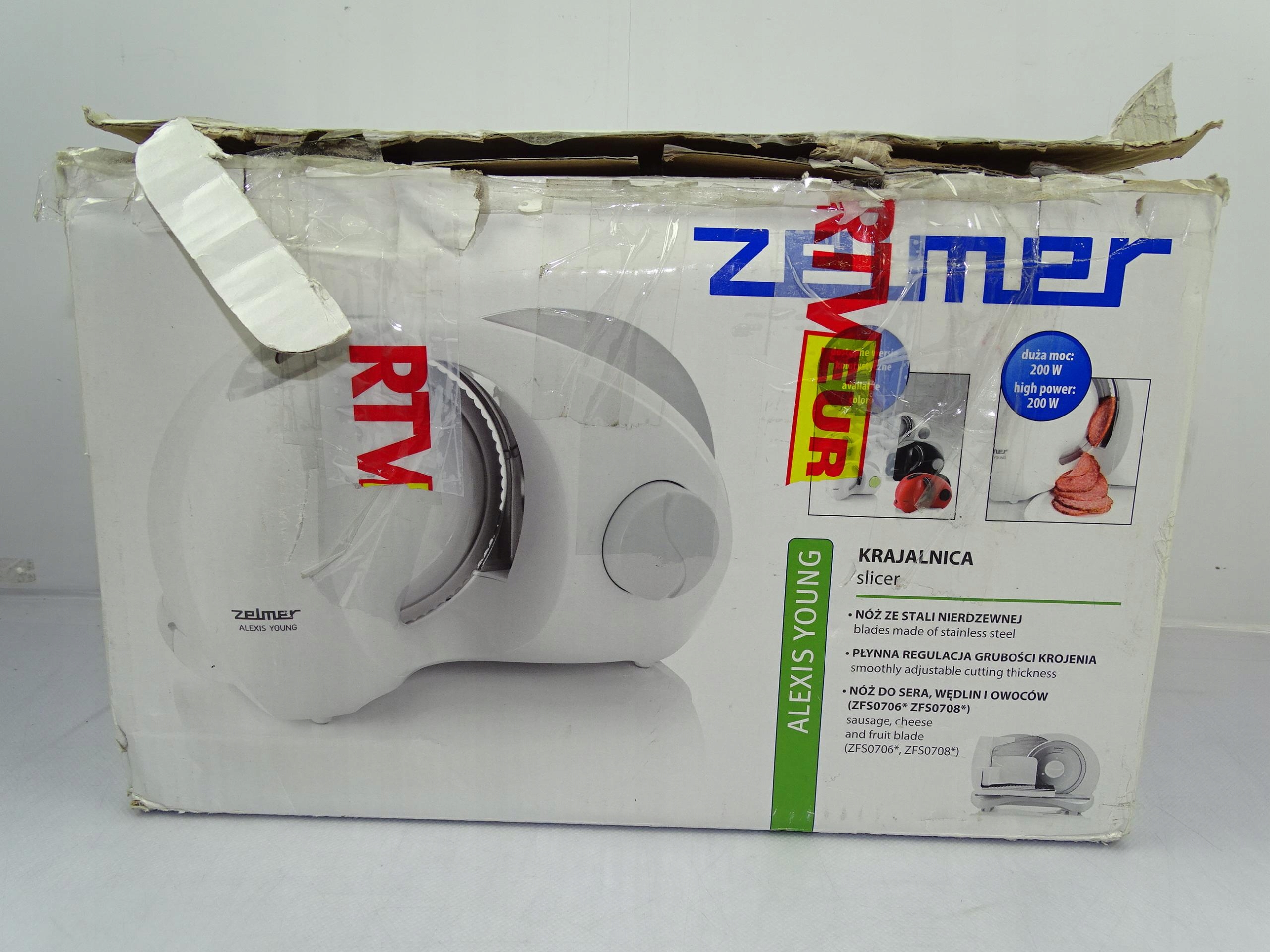 Krajalnica Zelmer Alexis Young 294.5SL (ZFS0715X) - 7826293431 ...