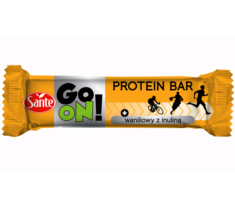 SANTE GO ON! PROTEIN BAR 50G BATON WPC WANILIOWY - 6861951942 ...