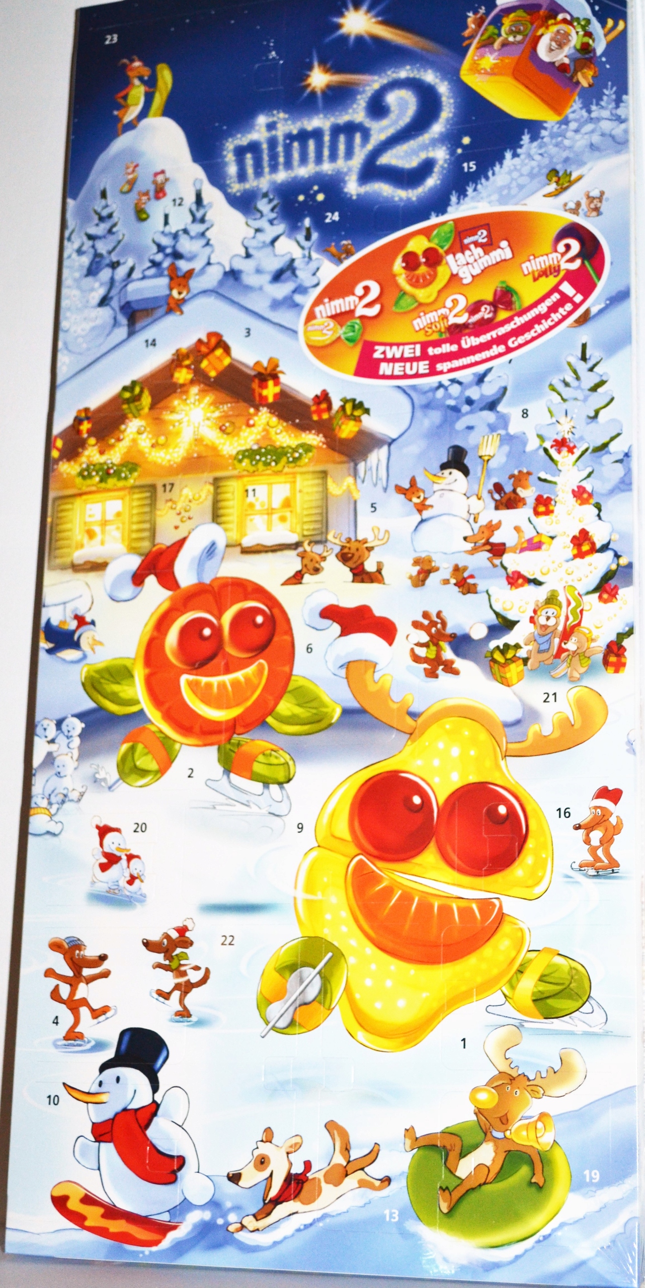 Nimm2 Kalendarz Adwentowy cukierki i lizaki - 7690404250 - oficjalne ...