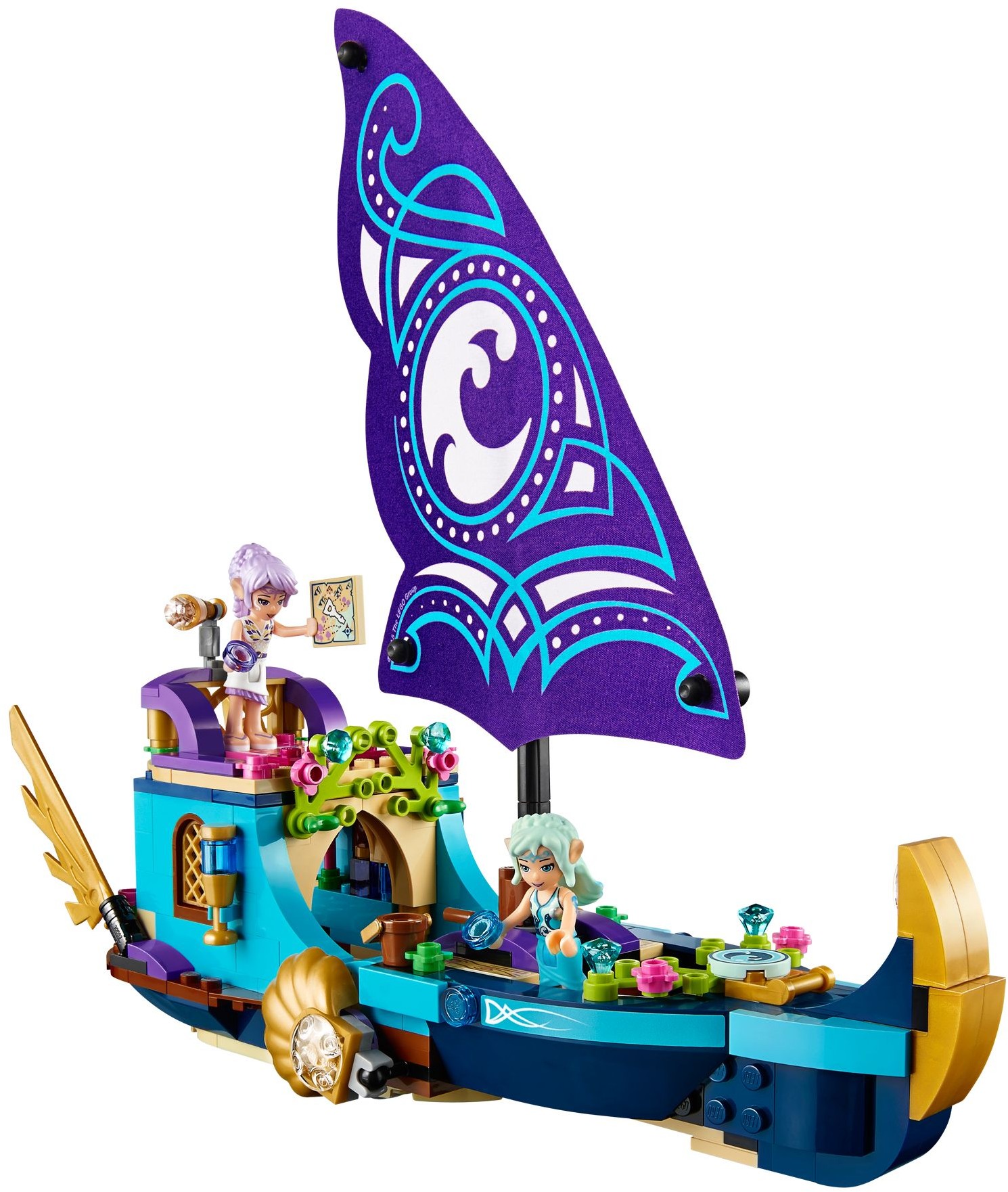 LEGO ELVES 41073 STATEK NAIDY AIRA sklep łódka 24h - 7811966419 ...