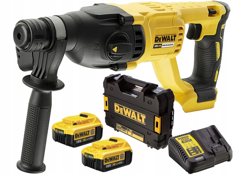 DEWALT DCH133M2 WIERTARKA AKUMULATOROWA 18V 2x4,0 - 7563236368 ...