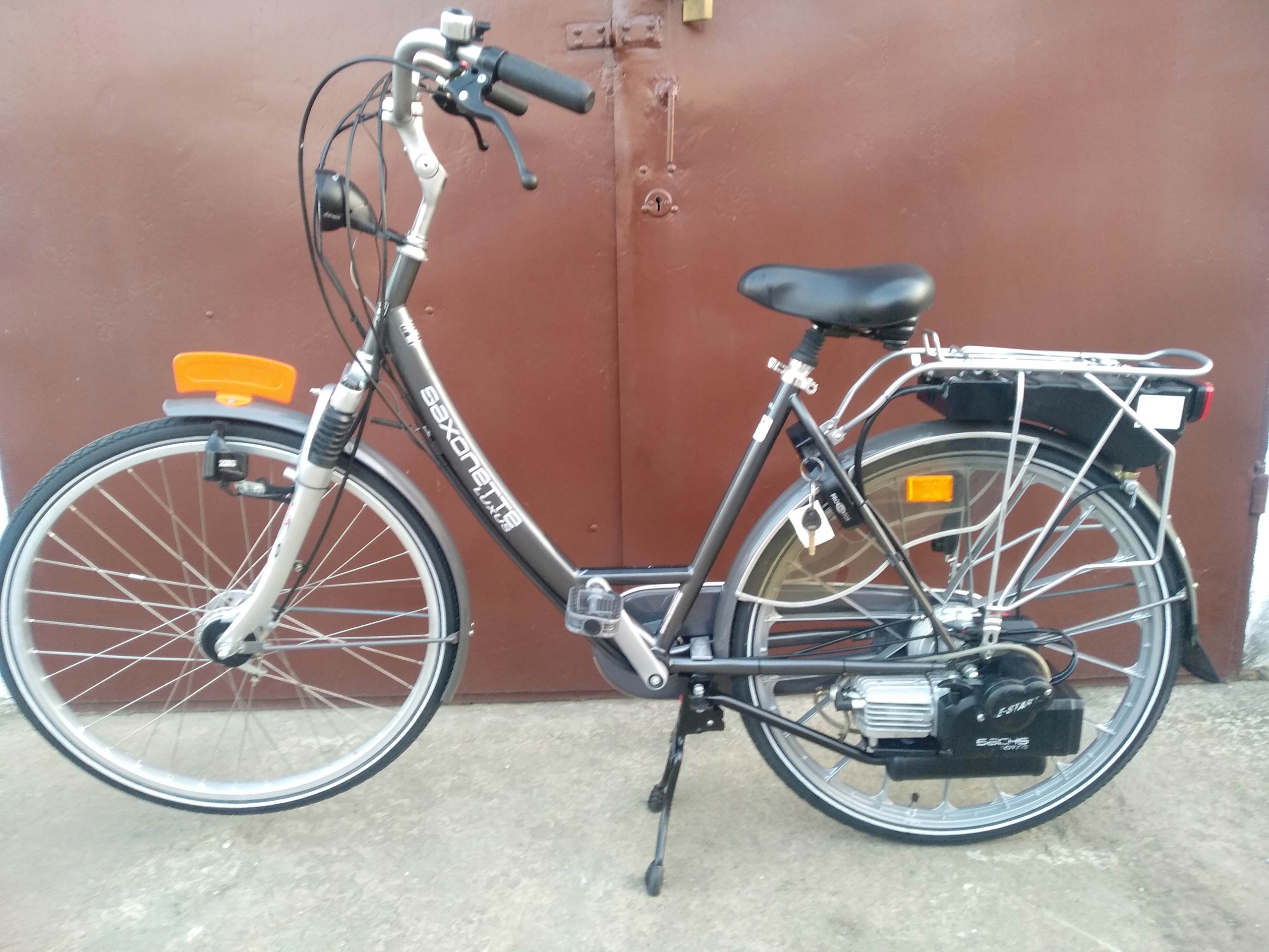 Rower z silnikiem spalinowym saxonette spartamet - 7826575560 ...