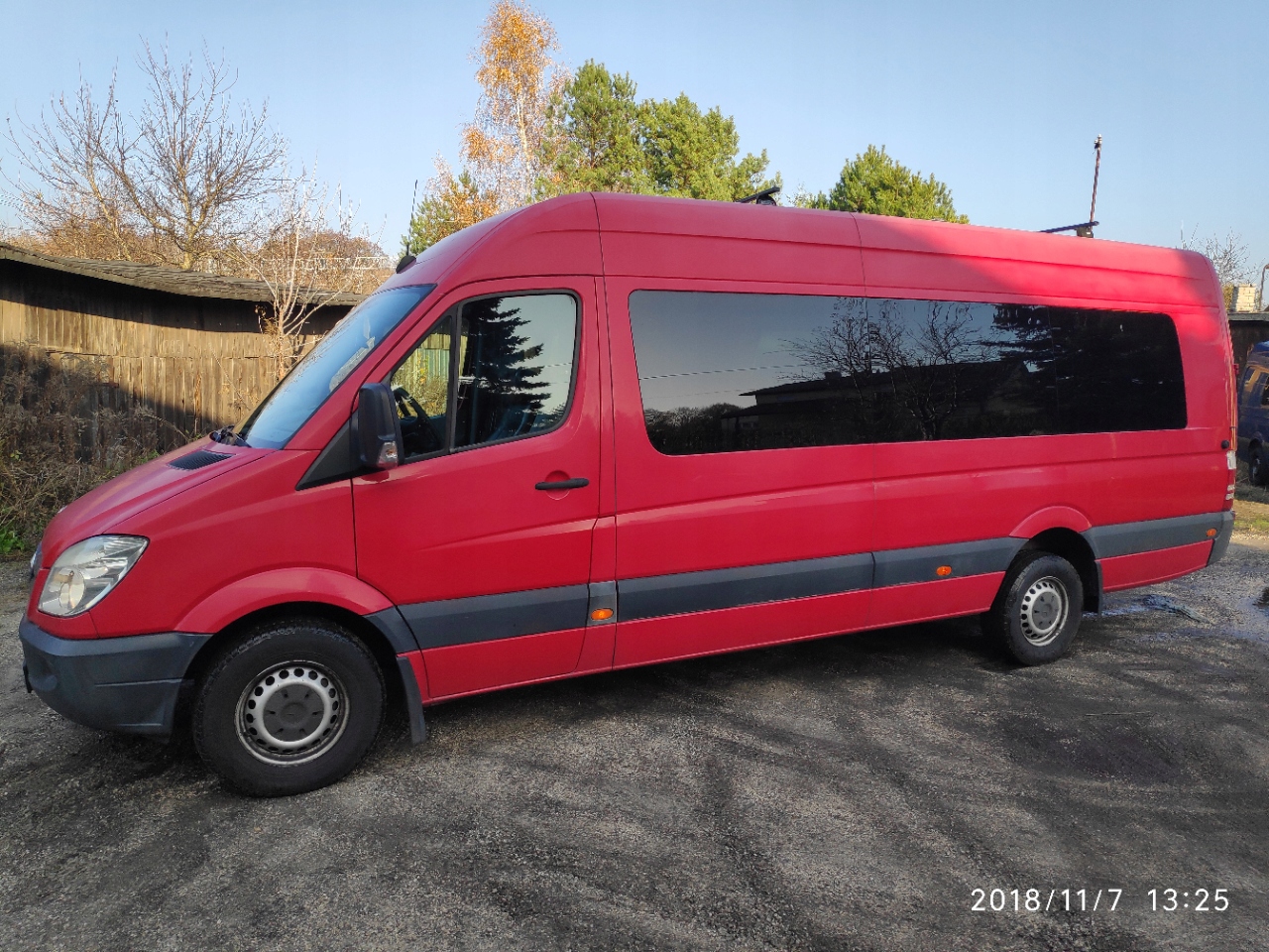 Mercedes Sprinter 9 osobowy osob Extra Long XXL - 7743493600 ...