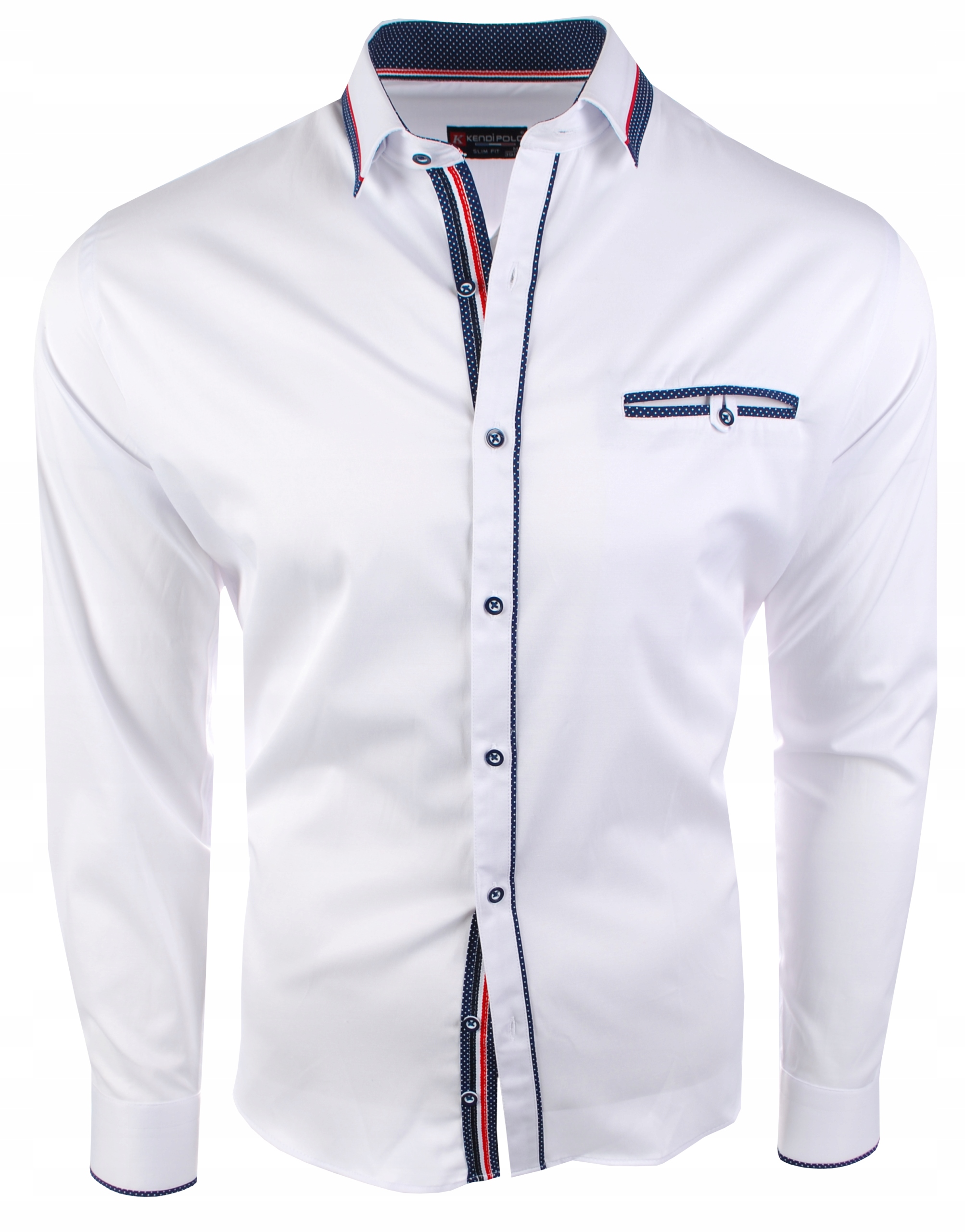 Elegancka koszula męska slim fit biała L - 7673325380 - oficjalne ... Elegancka koszula męska slim fit biała L - 7673325380 - oficjalne ...