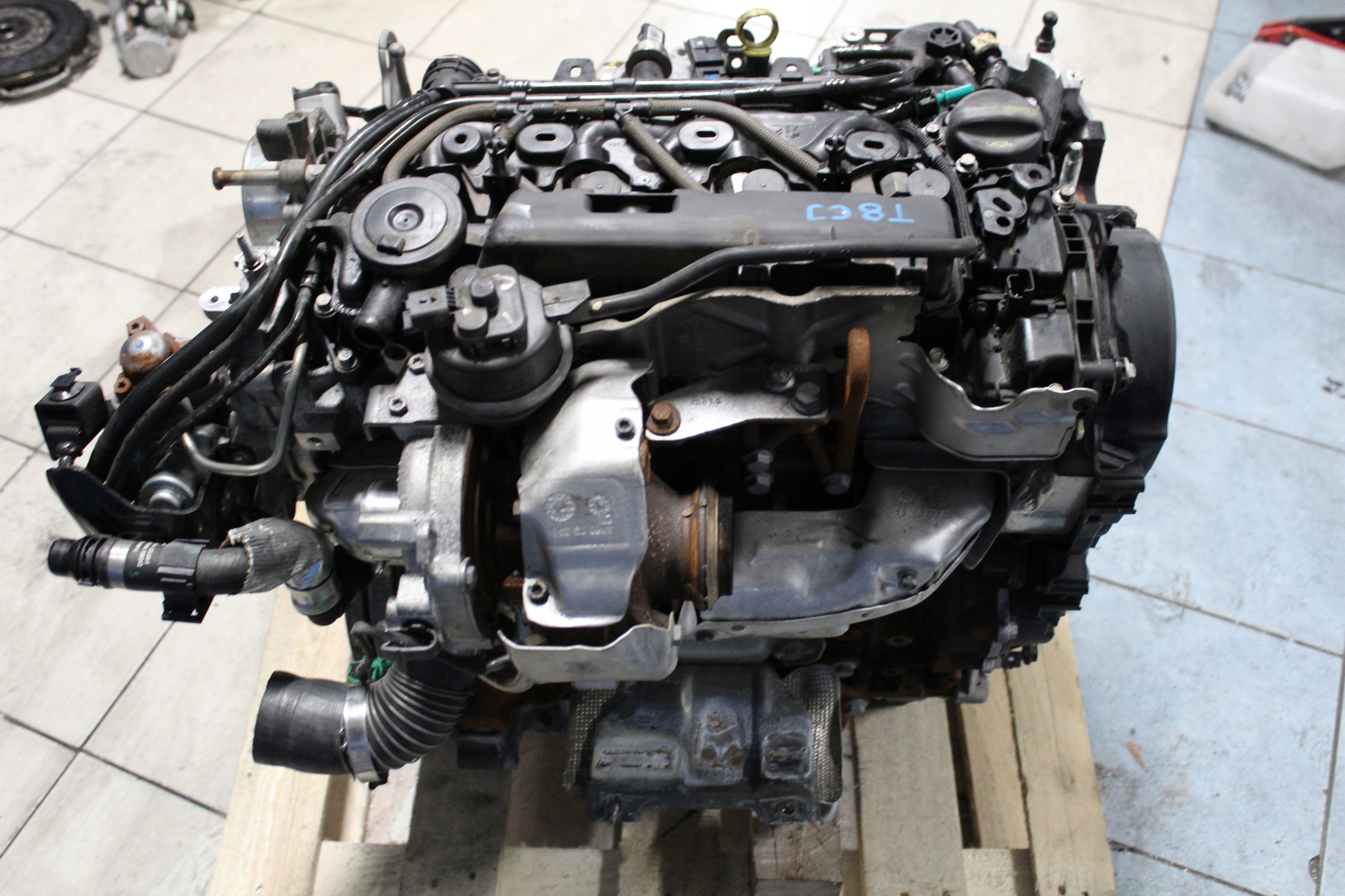 SILNIK T8CJ FORD S-MAX MK2 MONDEO MK5 2.0 TDCI - 7690218122 - oficjalne archiwum allegro