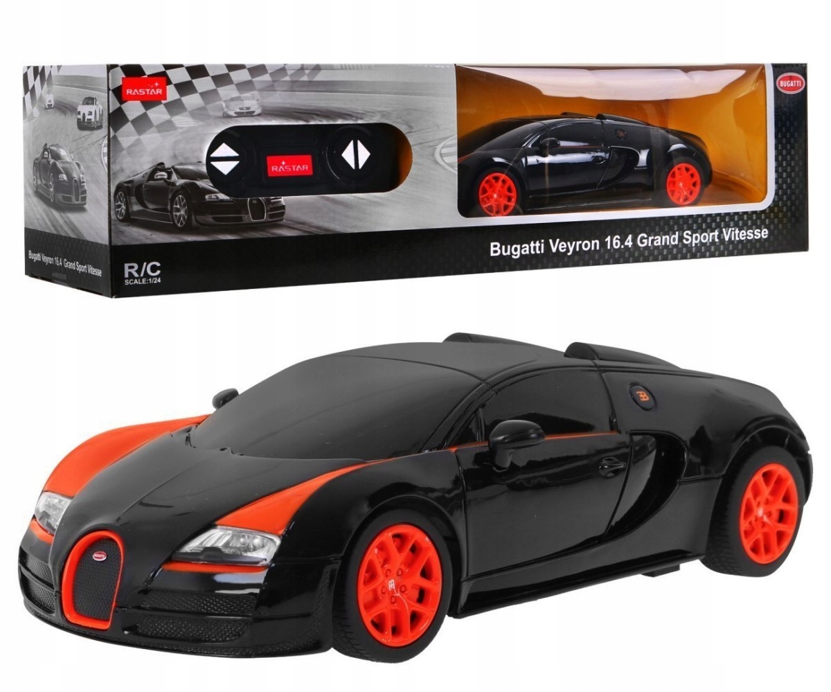 SAMOCHÓD ZDALNIE STEROWANY RC BUGATTI VEYRON PILOT - 7630898951 ...