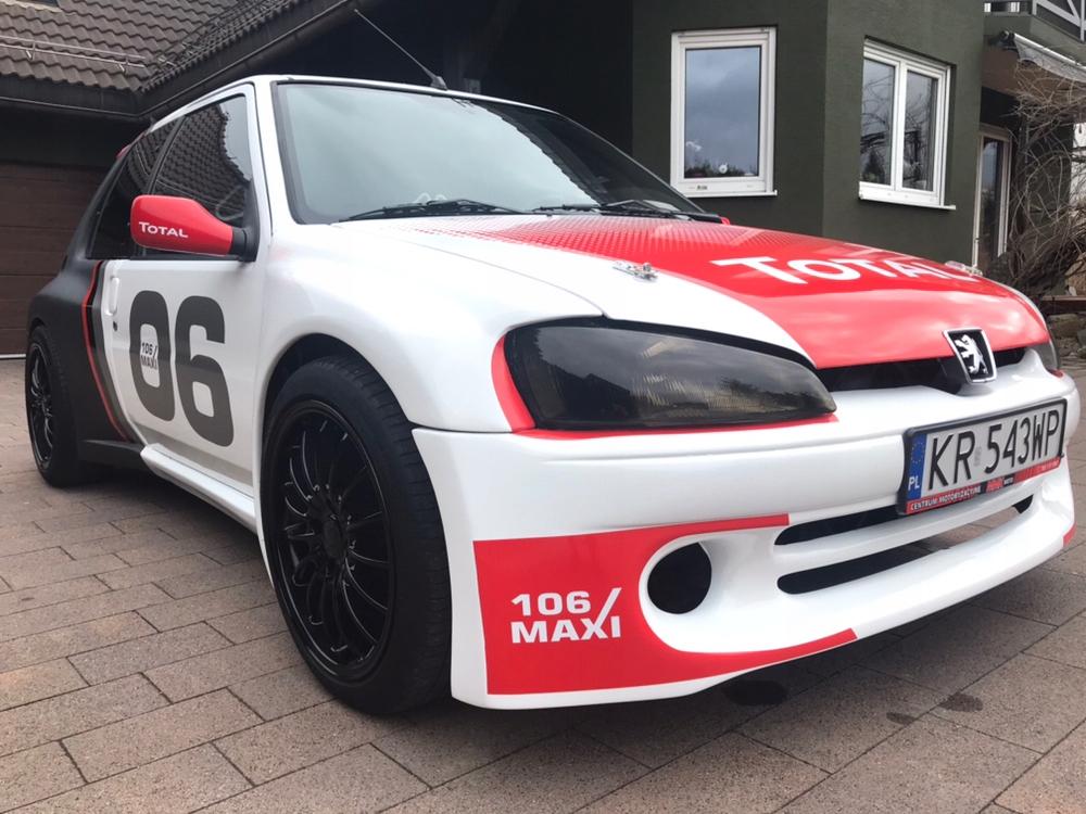 Peugeot 106 MAXI S16 tuning rajdy kjs show car - 7879436260 - oficjalne ...