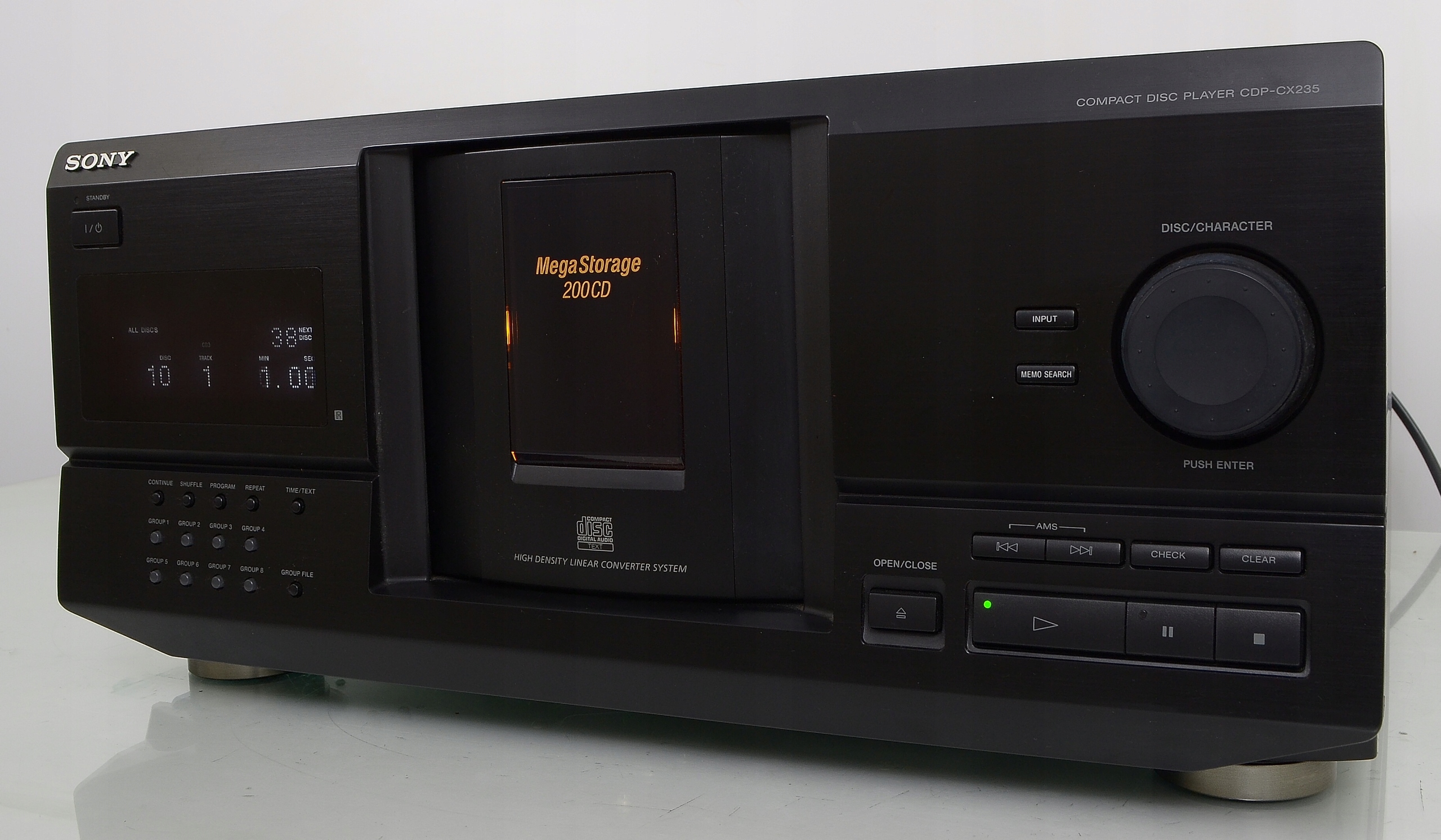 SONY CDP-CX235 Szafa grająca na 200 płyt CD. - 7729416427 - oficjalne ...