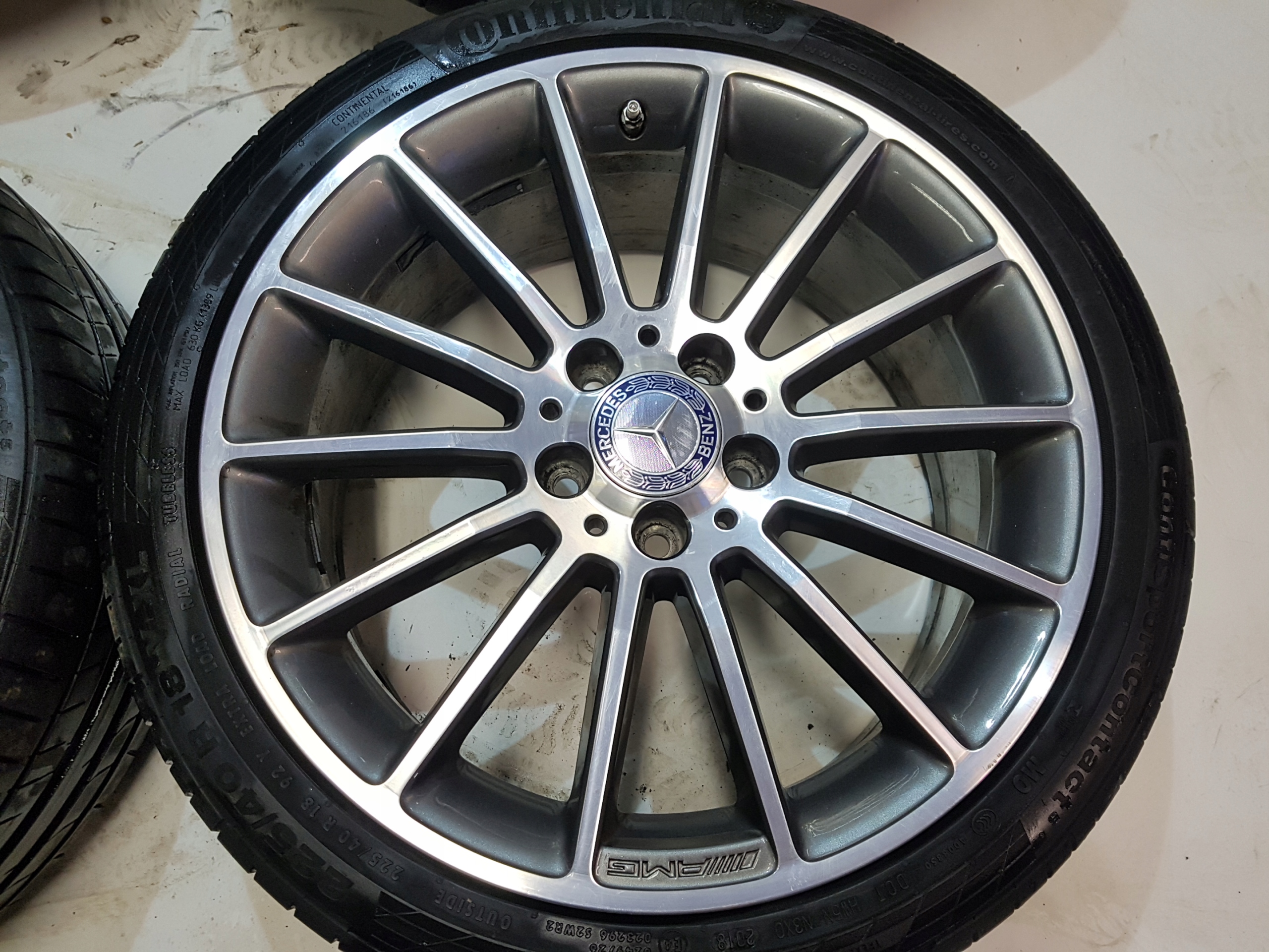 MERCEDES w176 felgi aluminiowe AMG 18 A1764010200 - 7853644510 ...