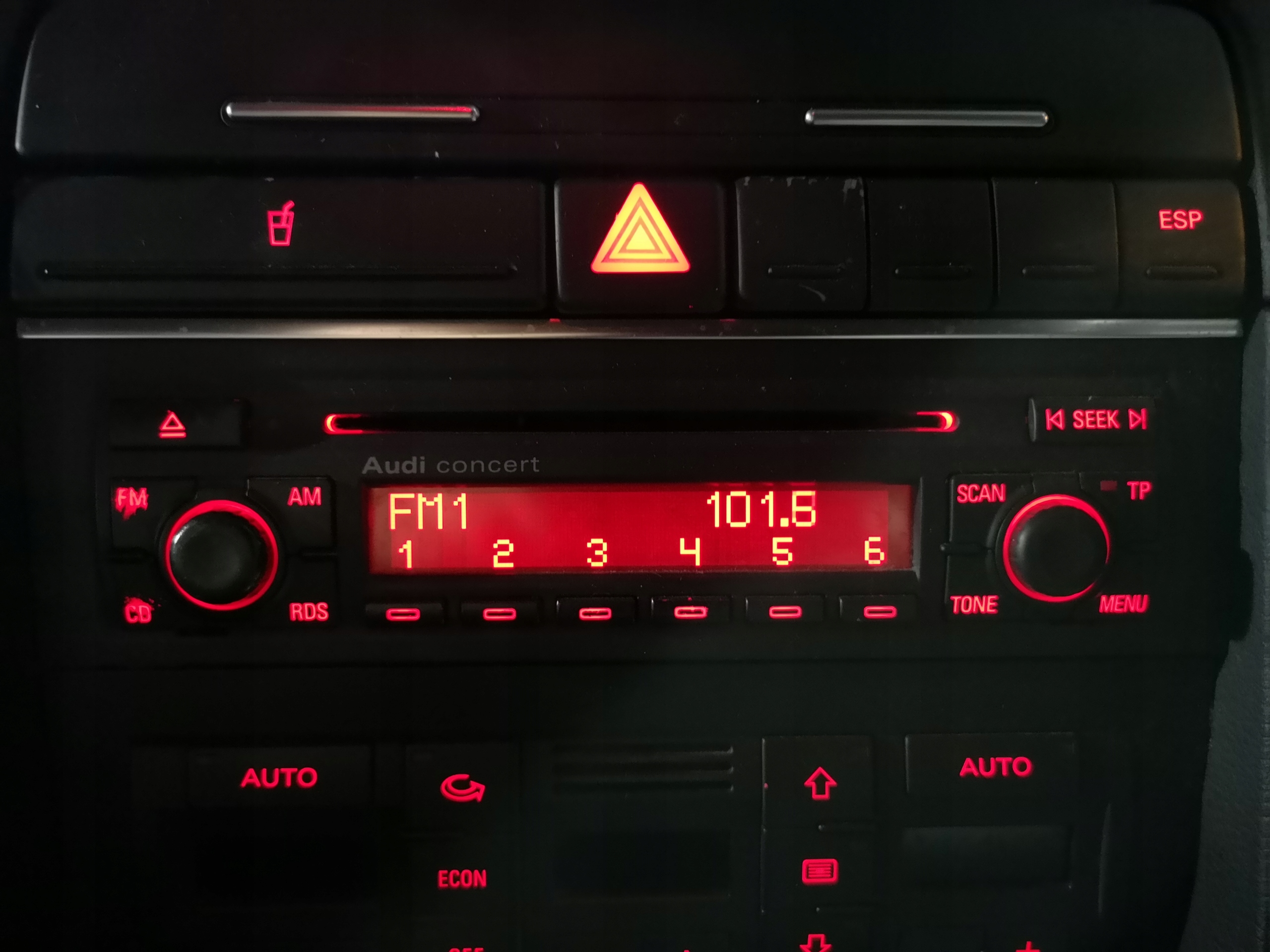 RADIO AUDI CONCERT AUDI A4 B6 B7 8E0035186N - 7605950552 - oficjalne ...
