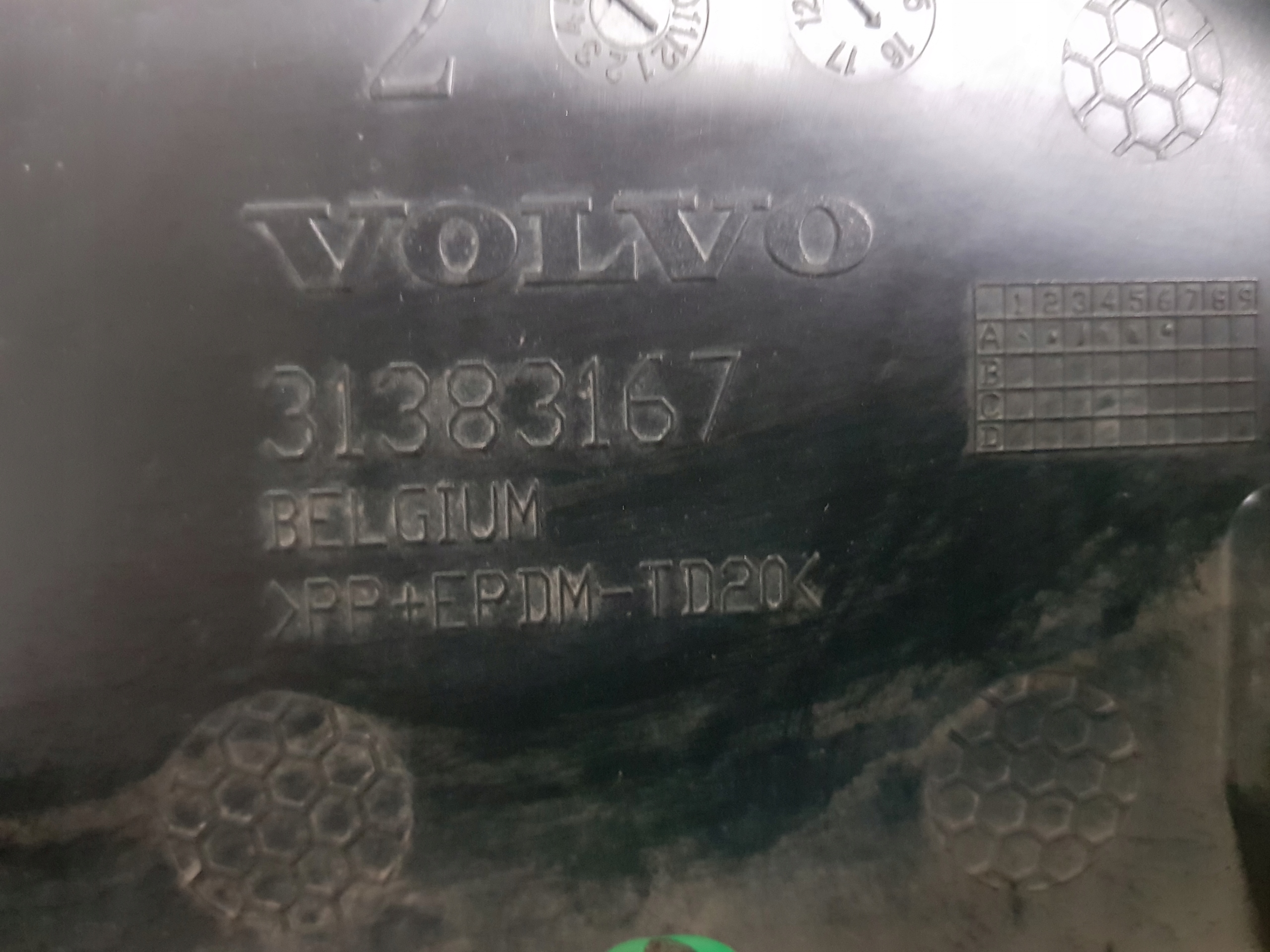 VOLVO XC60 LIFT PŁYTA POD ZDERZAK PRZÓD 31383167 - 7842814764 ...