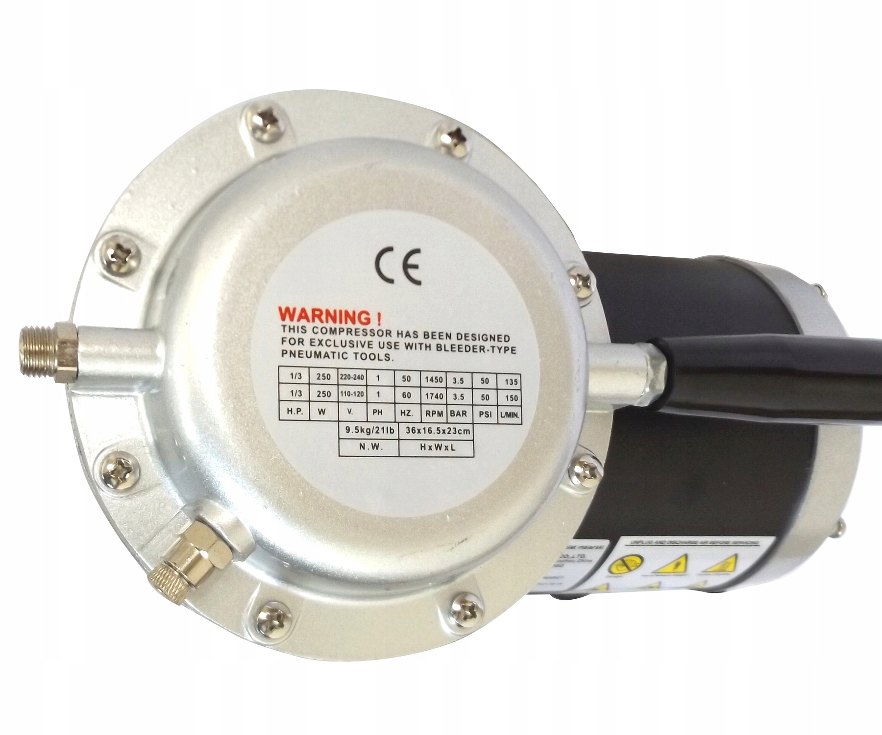 Kompresor TC-09 membranowy do lakierowania TC09 - 7575508912 ...