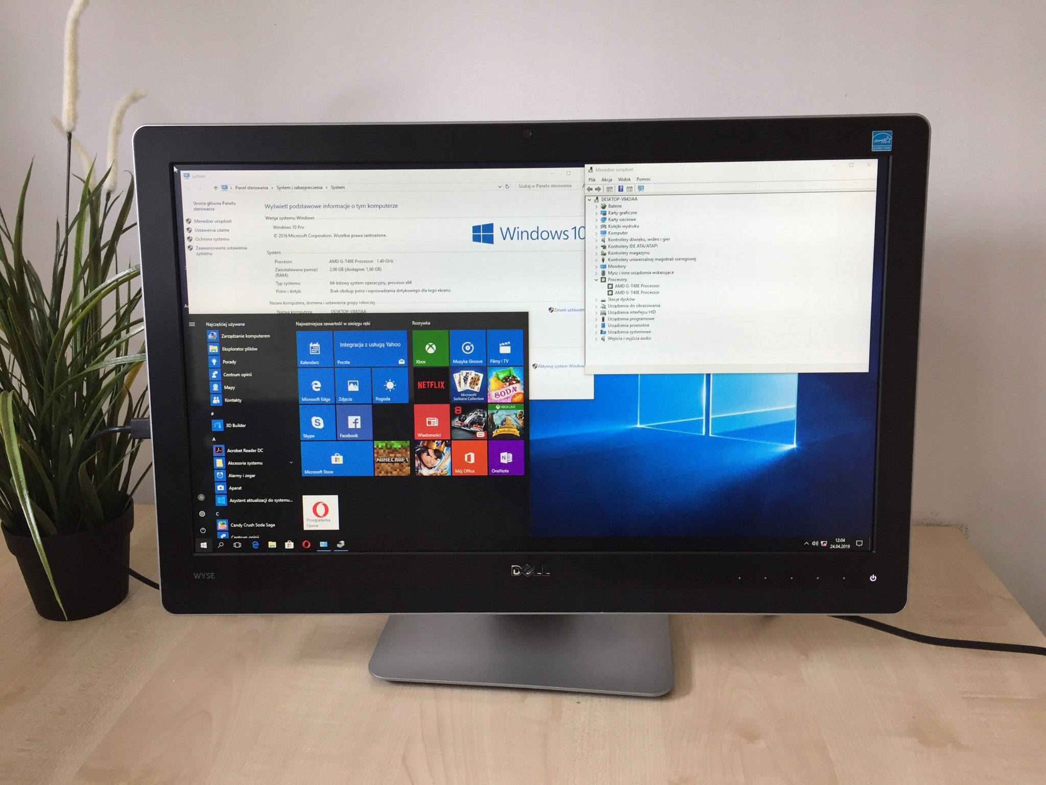 Dell WYSE 5040 5212 AIO 2x1.4 8GB 2GB FHD 21 thin - 8029839665 ...