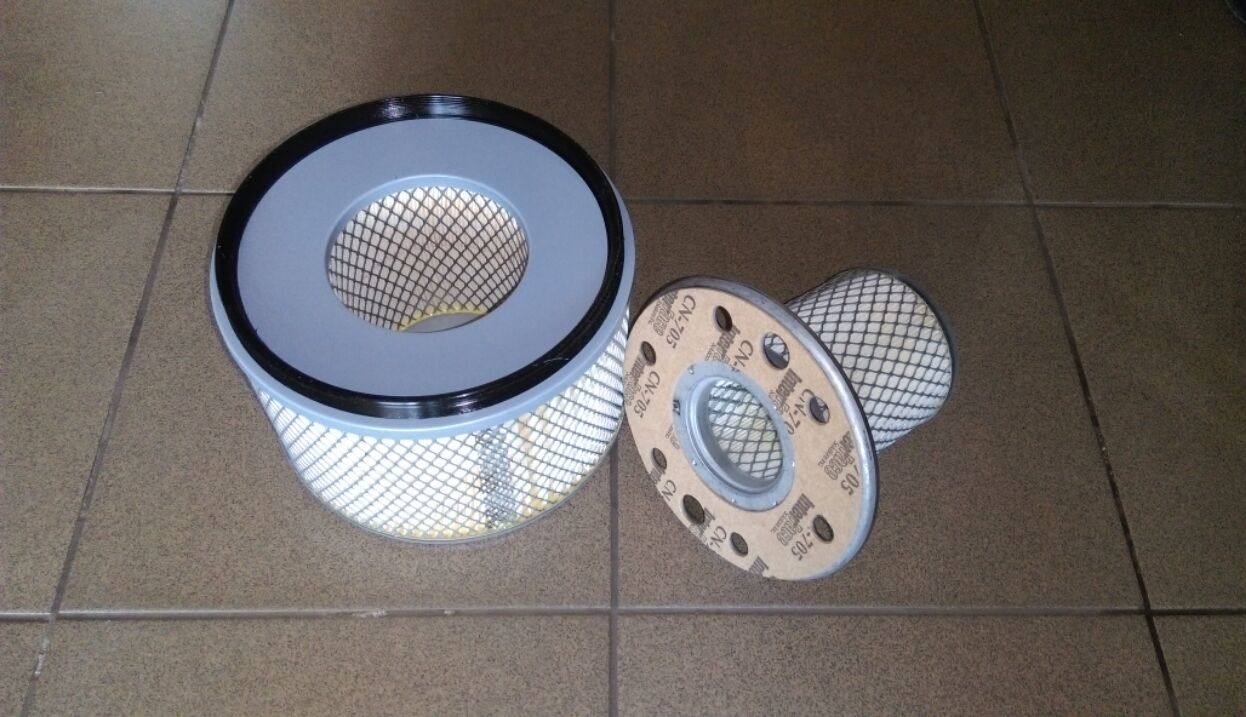 FILTRY POWIETRZA KOMPLET CAT 428 B 8N-5504 7W6754 - 7138787519 ...