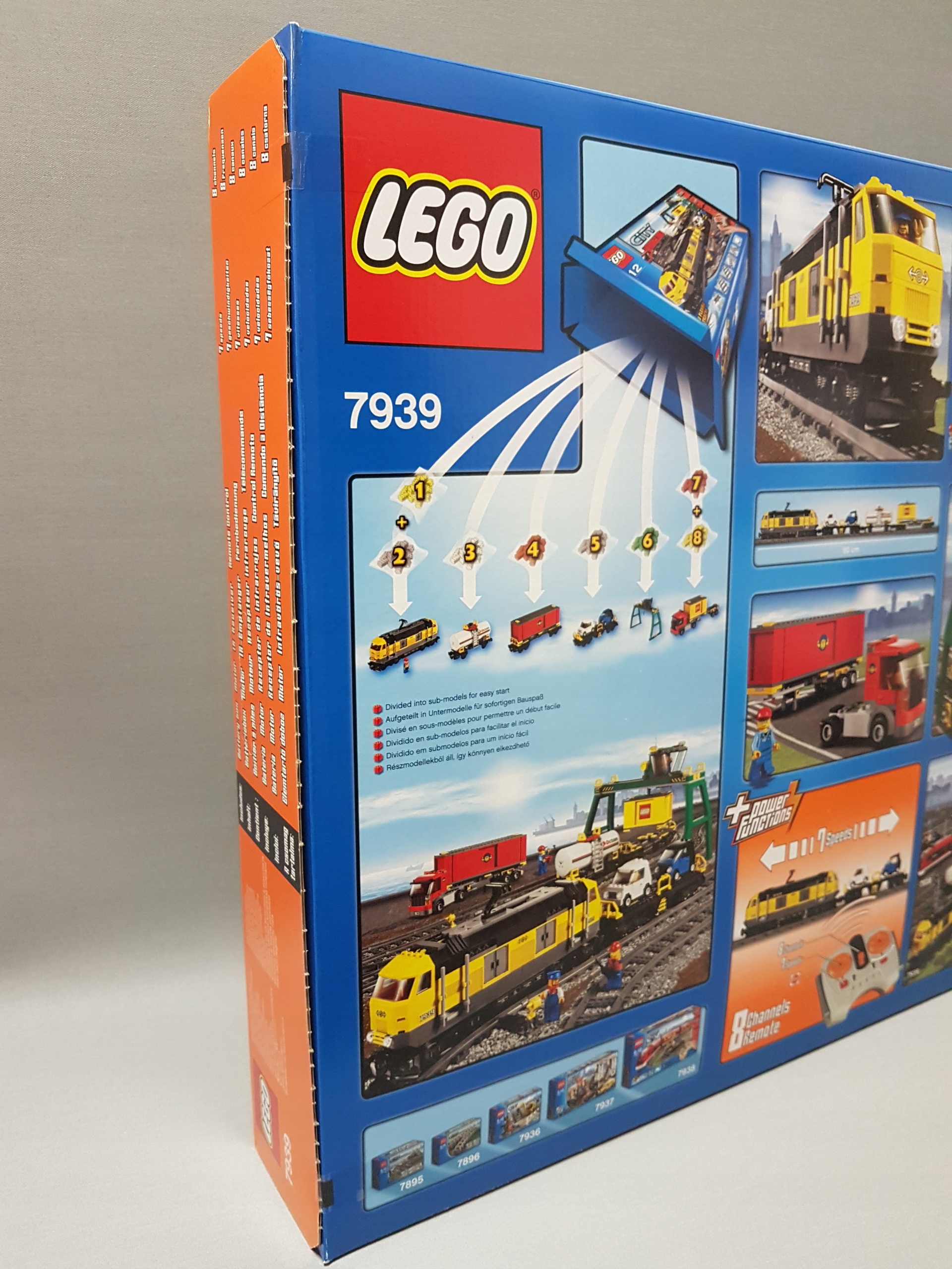 LEGO City 7939 Pociąg Towarowy - NOWY 60098 60198 - 7809156312 ...