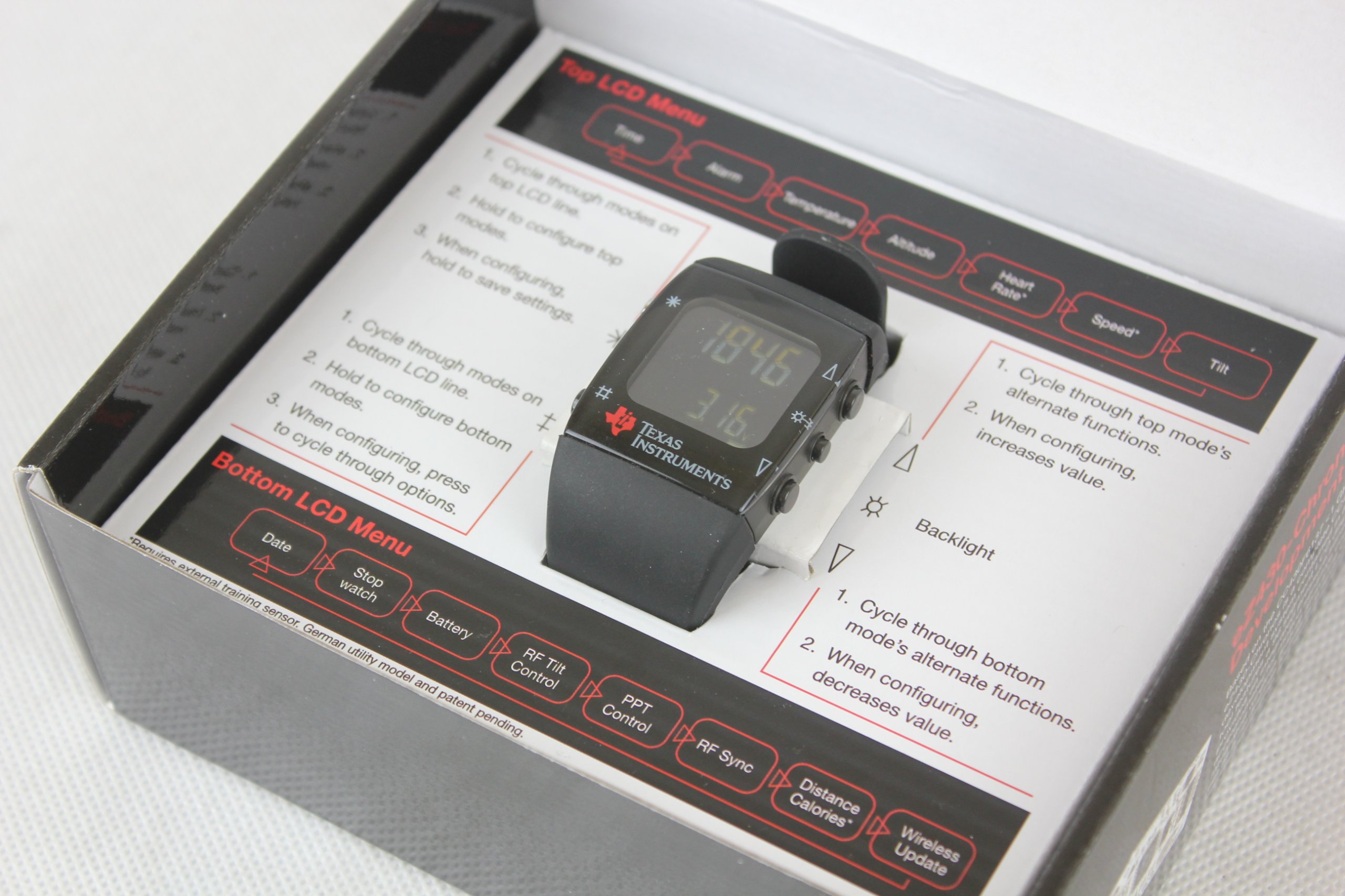 Zegarek Smartwatch Texas Instruments eZ430 Chronos - 7283468486 ...