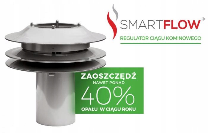 Smartflow Polmar regulator ciągu kominowego RC 14 - 7741400585 ...