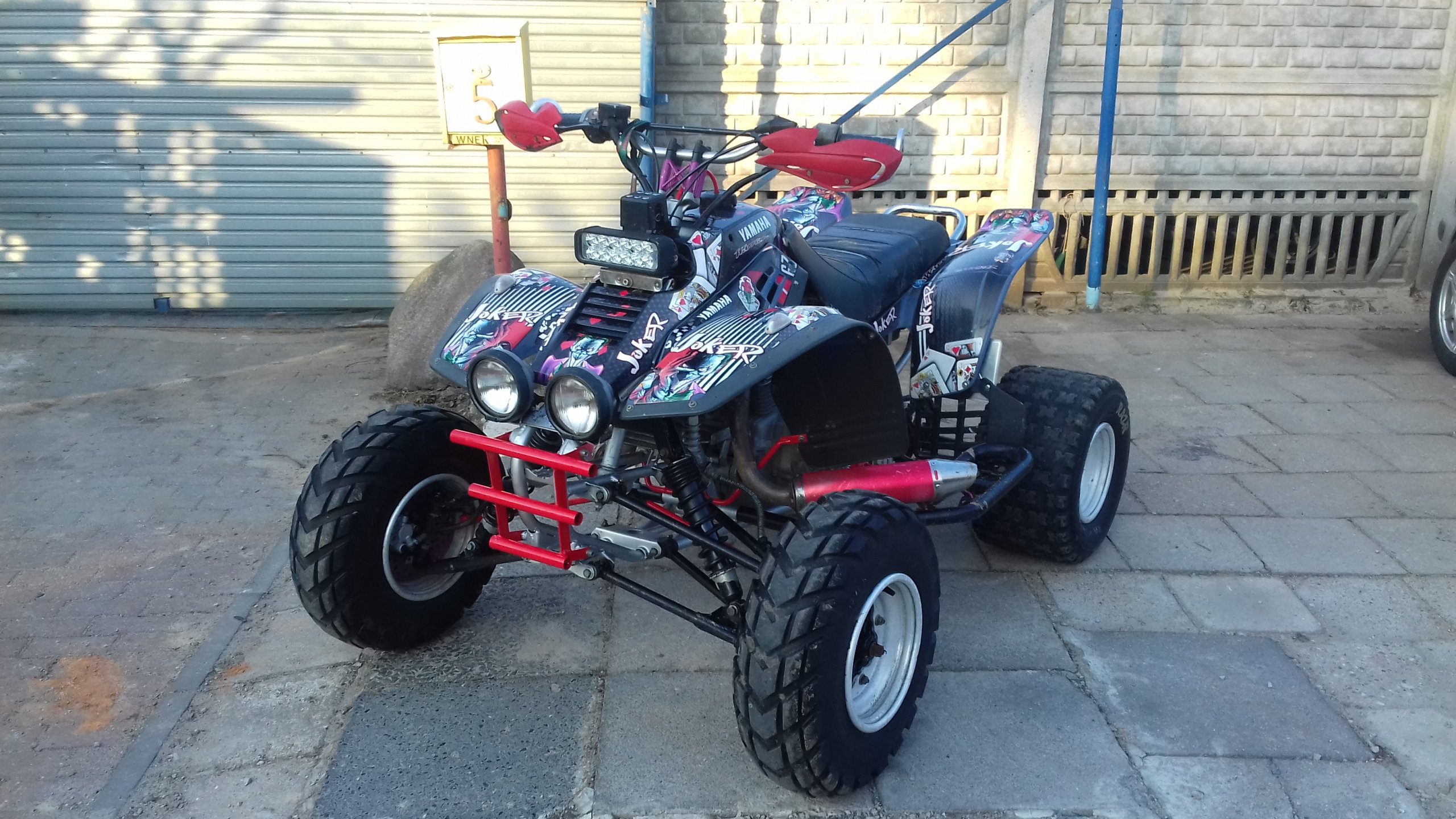 Quad Yamaha Warrior 450 Raptor Blaster Banshee - 7266561642 - oficjalne ...