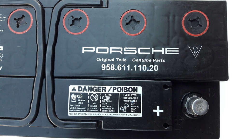 AKUMULATOR PORSCHE 95861111020 110AH 520A - 7979153512 - oficjalne ...