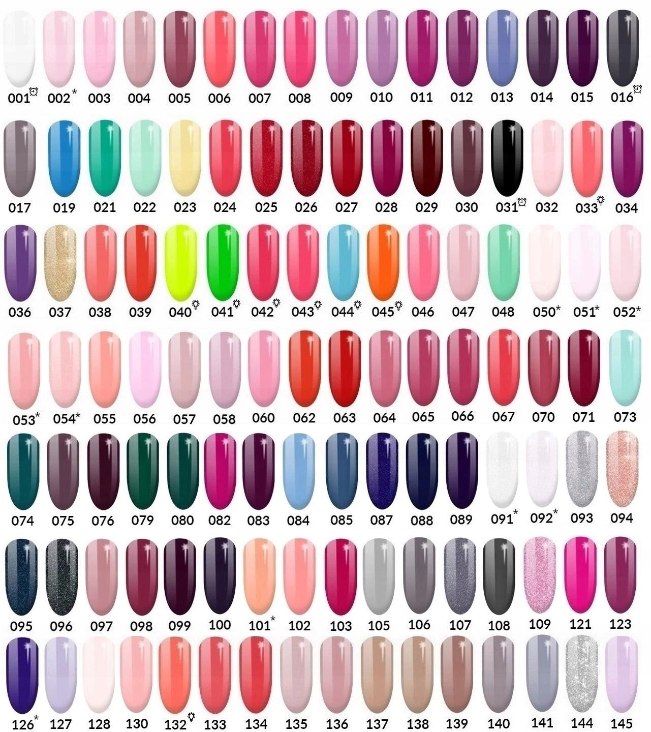 SEMILAC 6x Lakier Hybrydowy + 1x WZORNIK GRATIS ! - 6951865709 ...