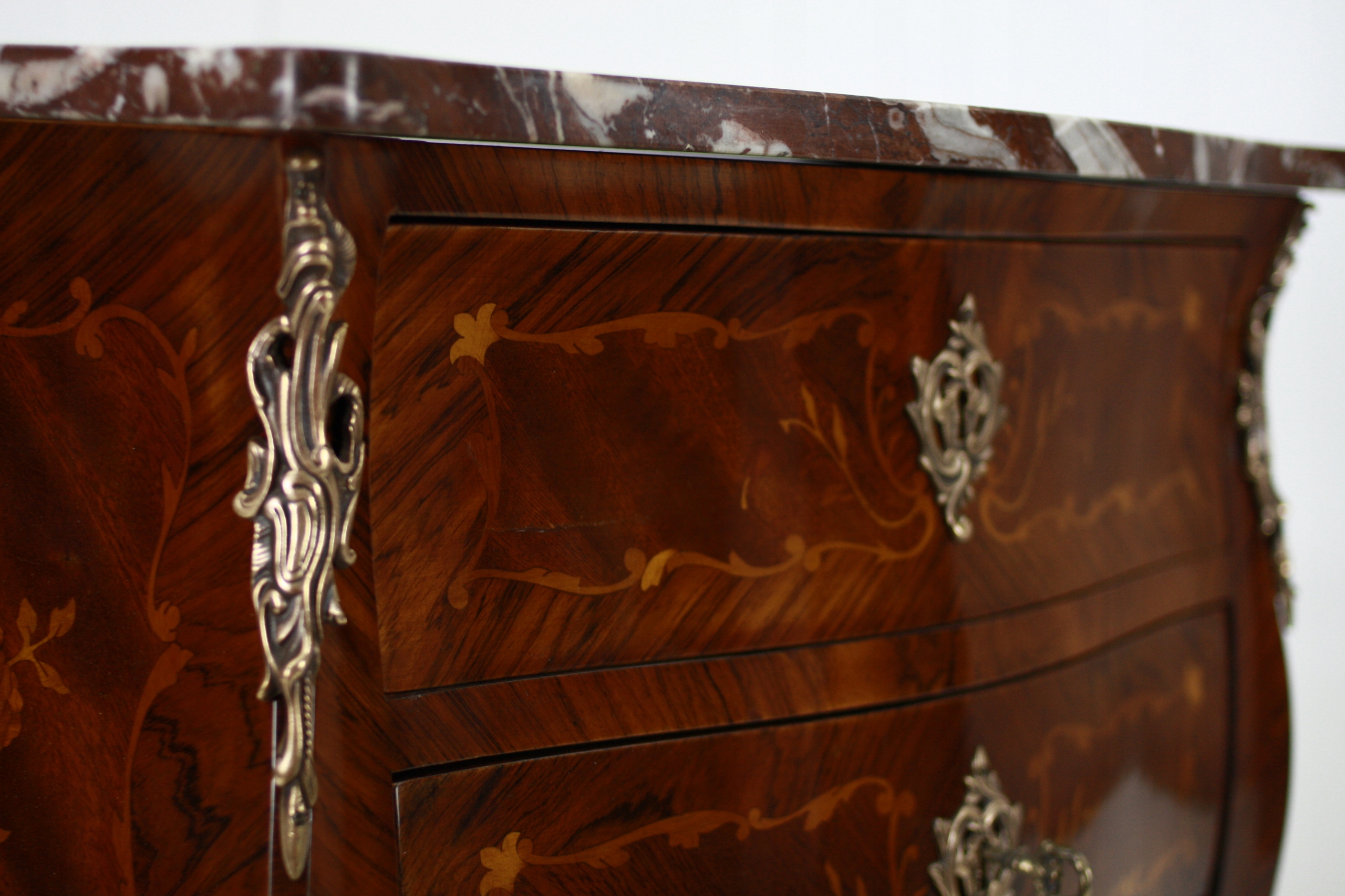 Komoda neorokoko z marmurowym blatem,antyk - 7982239718 - oficjalne ...