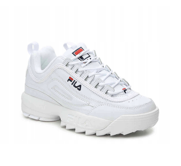Buty fila Disruptor Low rozmiar 39 białe damskie - 7991980223 ...