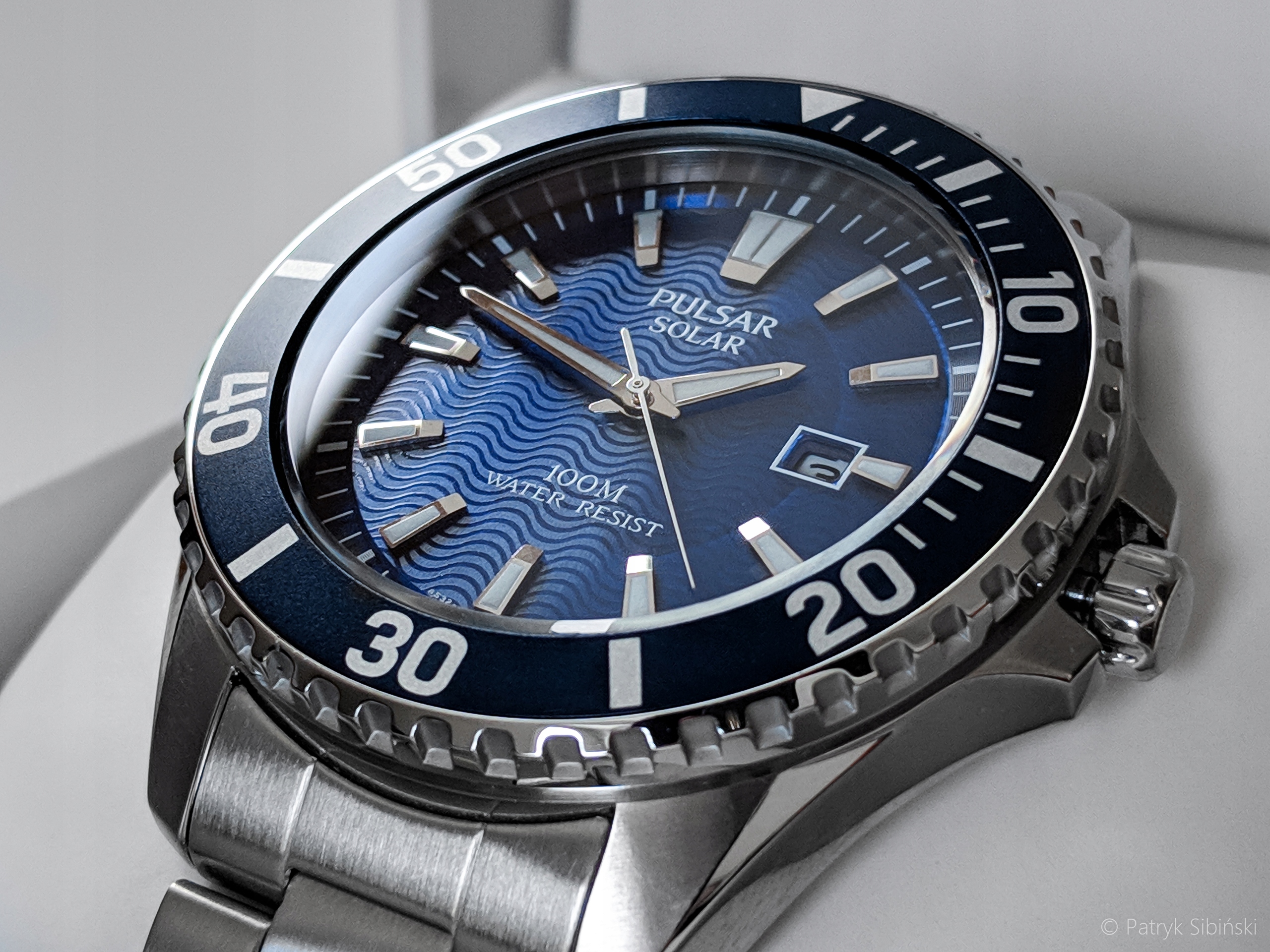 DIVER PULSAR SOLAR PX3067 SEIKO SEAMASTER CITIZEN - 8074395898 ...