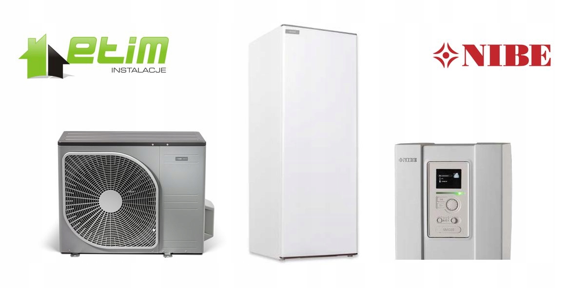 POMPA CIEPŁA NIBE SPLIT AMS10-6 HK200S SMO DOTACJA - 8092779528 - oficjalne archiwum allegro