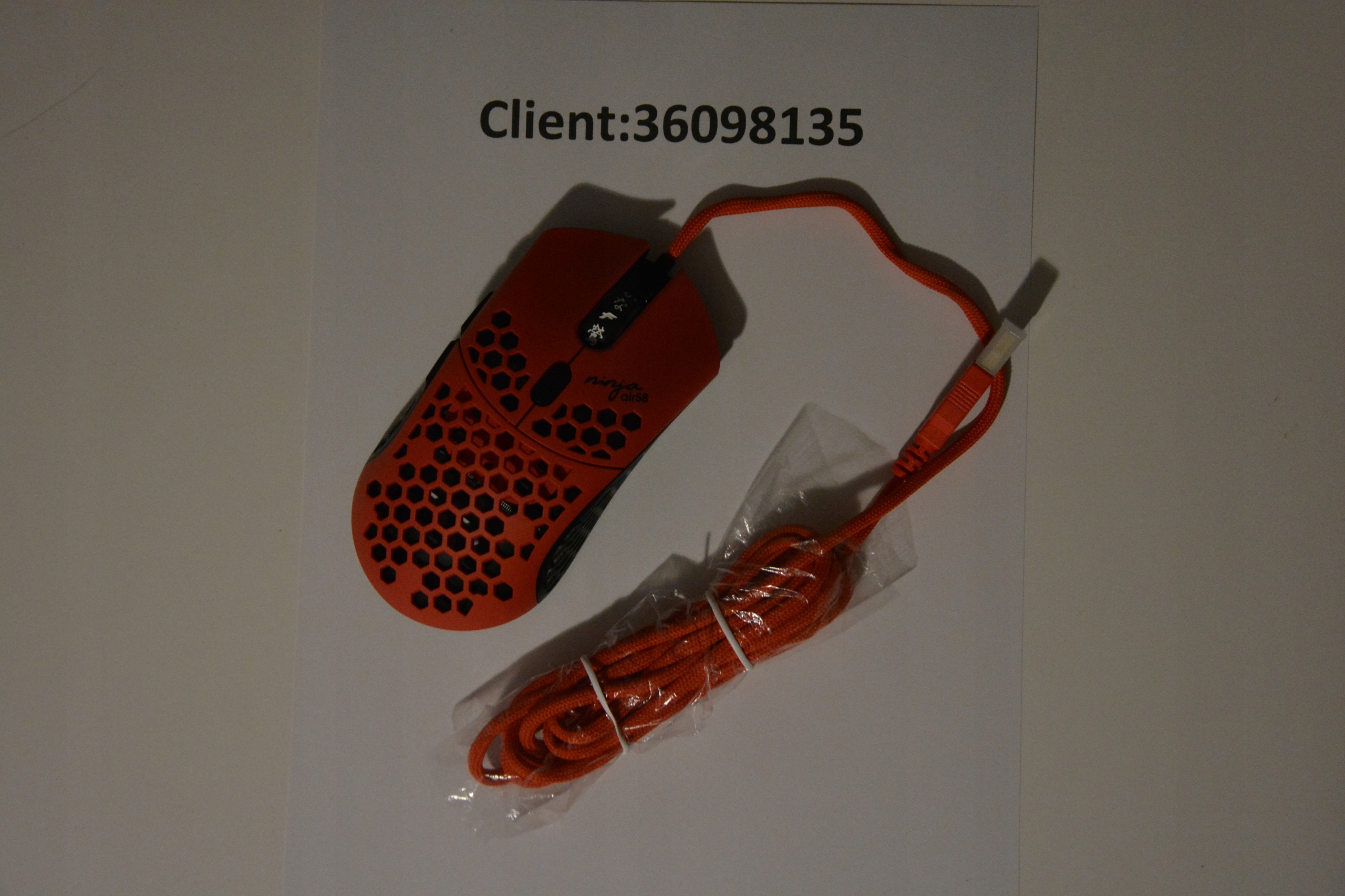 Finalmouse Air58 Ninja-Cherry Blossom Red *W ręce* - 7804093215 ...