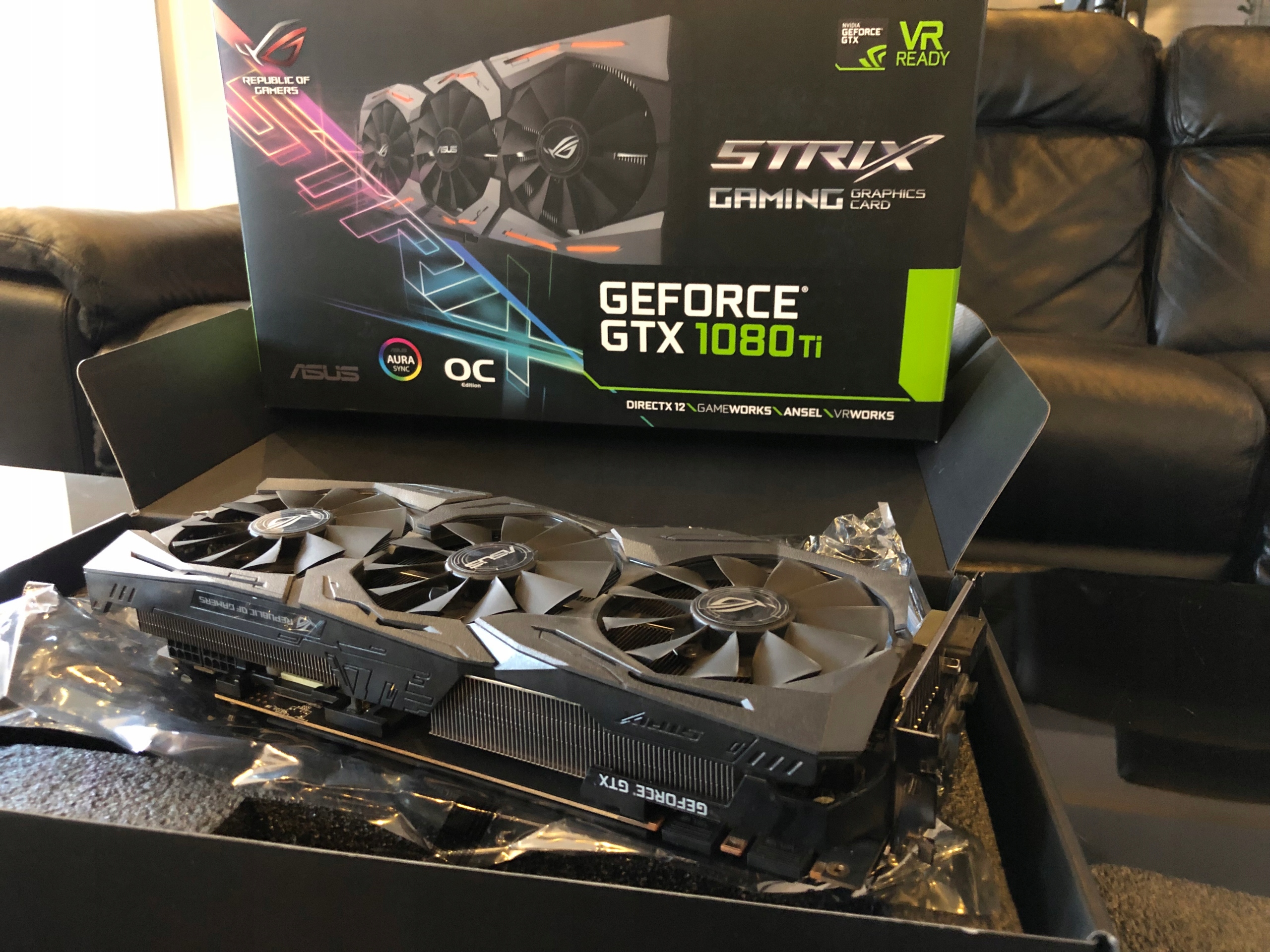 Nvidia GTX 1080TI STRIX 11GB ASUS ROG - 7703224252 - oficjalne archiwum ...