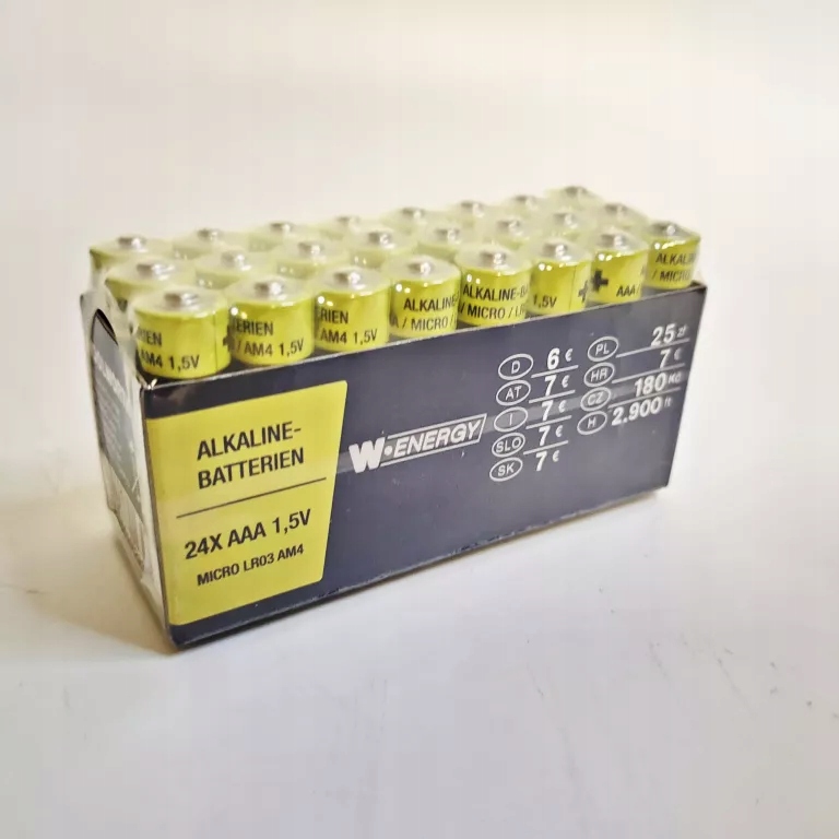 BATERIE W ENERGY 24 AAA - Sklep, Opinie, Cena w Allegro