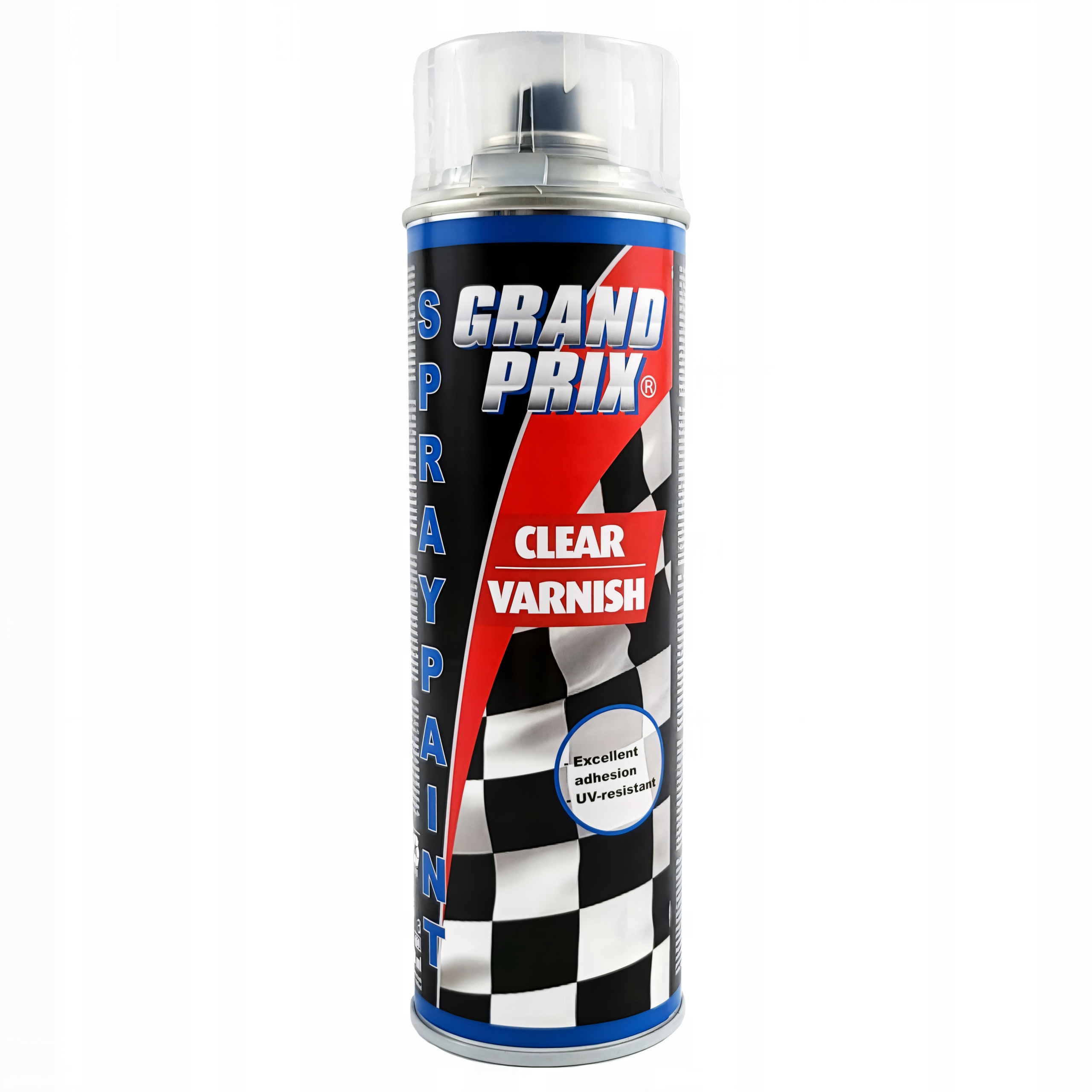 Lakier Bezbarwny Połysk Akrylowy MOTIP Grand Prix Spray 500 ml ...