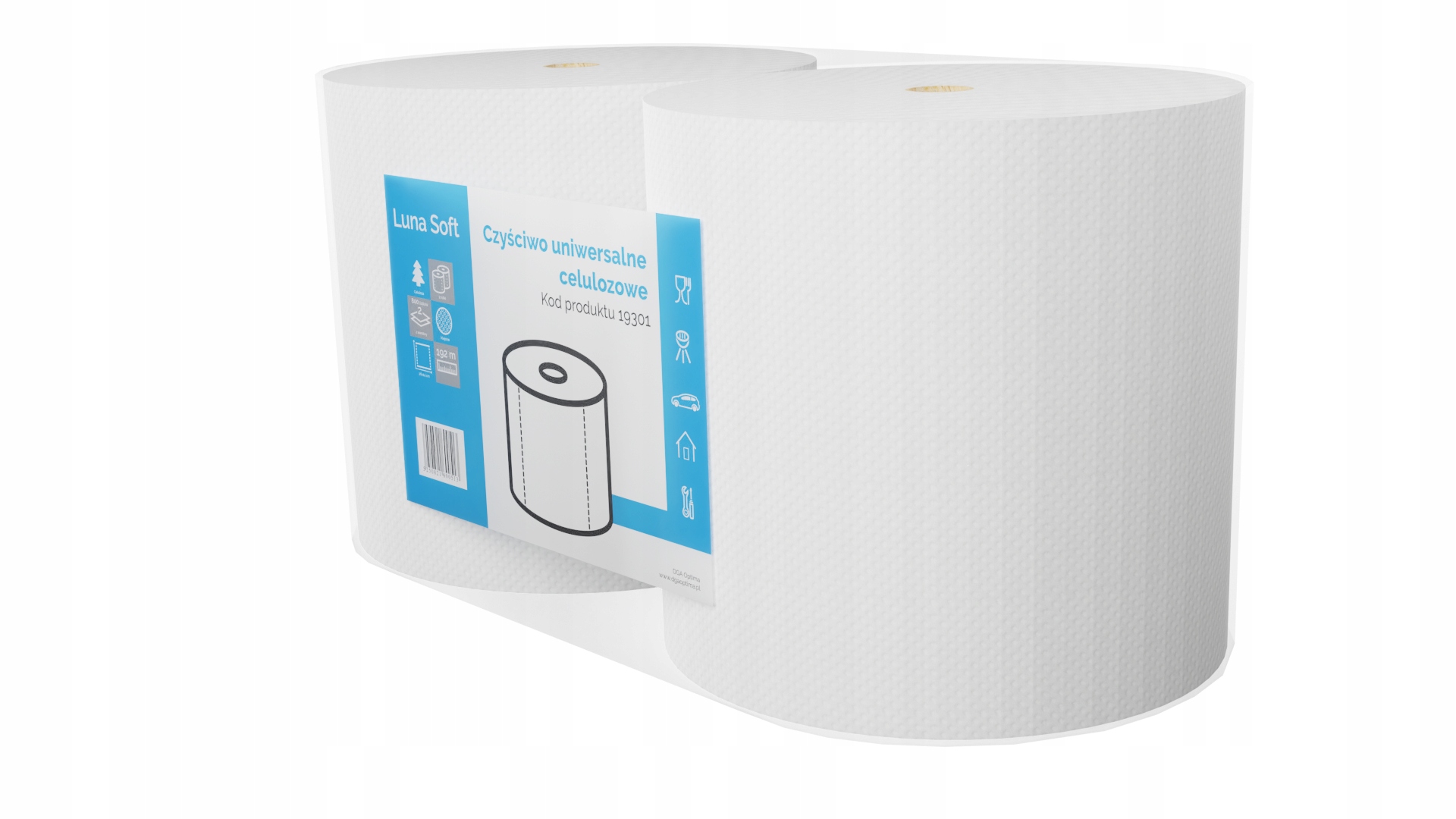 Maxi-Pap Ręcznik Papierowy Czyściwo 200M 2 Rolki (5903240303274) • Cena ...