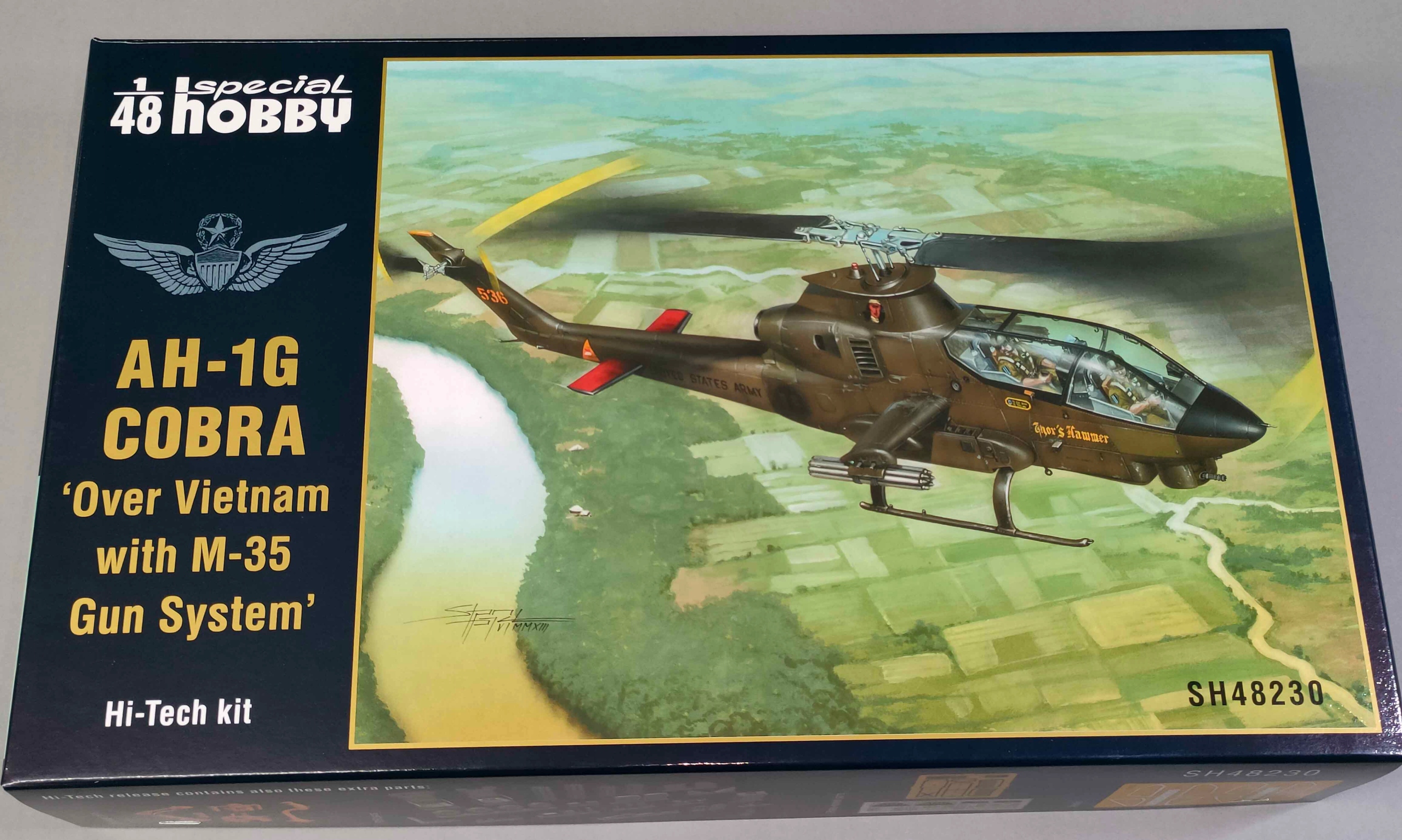 AH-1G Cobra Over Vietnam Hi-Tech SH48230 1/48 • Cena, Opinie ...