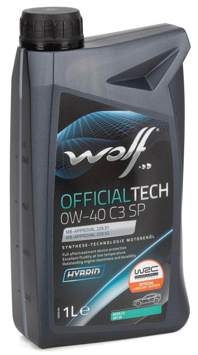 WOLF OFFICIALTECH 0W40 C3 SP - 1L za 5325.00HUF-ért - Allegro