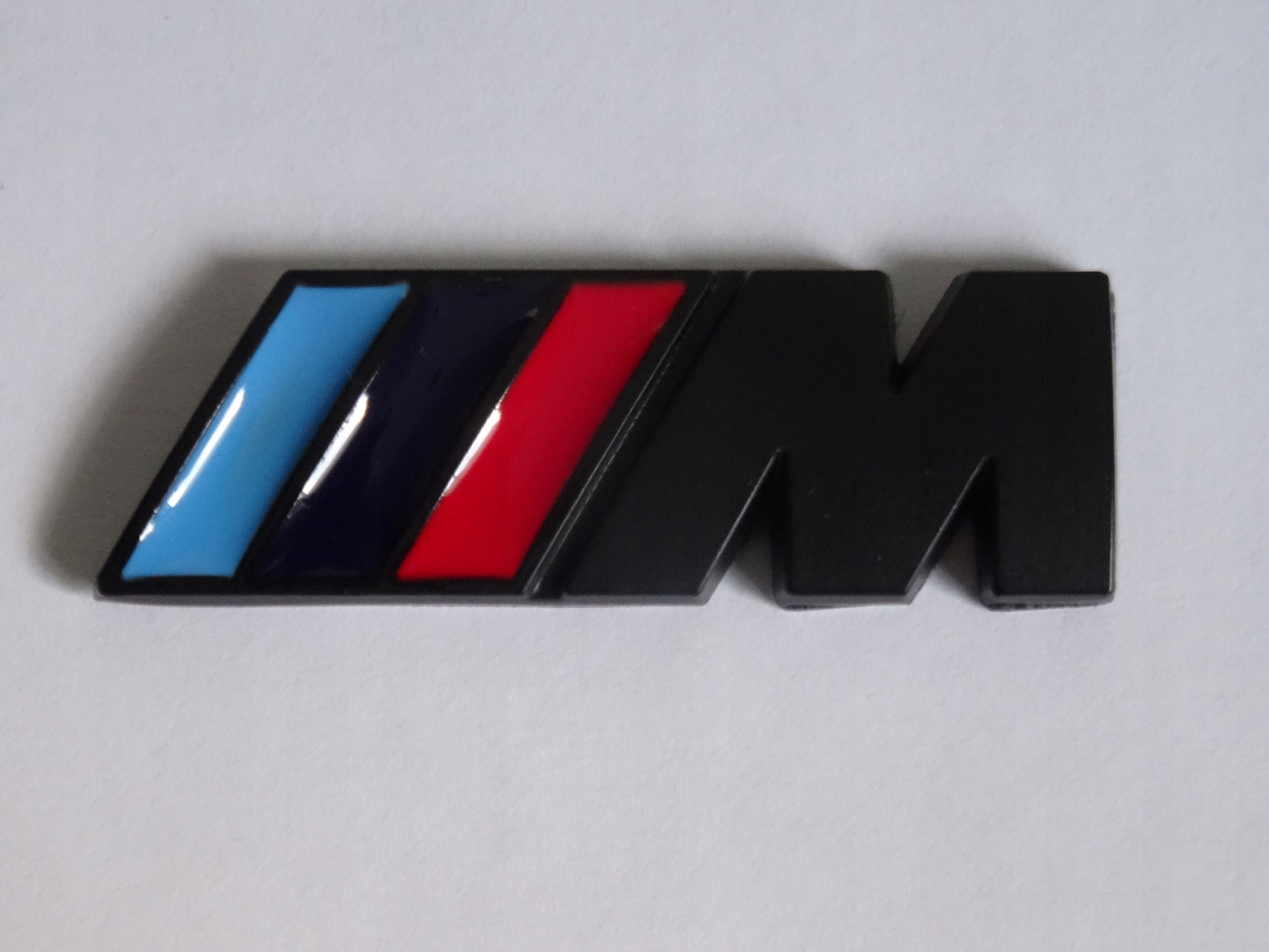 Emblemat znaczek logo BMW M POWER 45x15 mm metal 653421 za 23 zł z ...