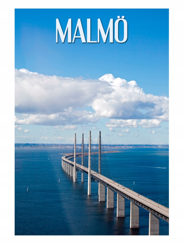 SZWECJA - Most nad Sundem - Magnes na lodówkę (5908269278862) • Cena ...