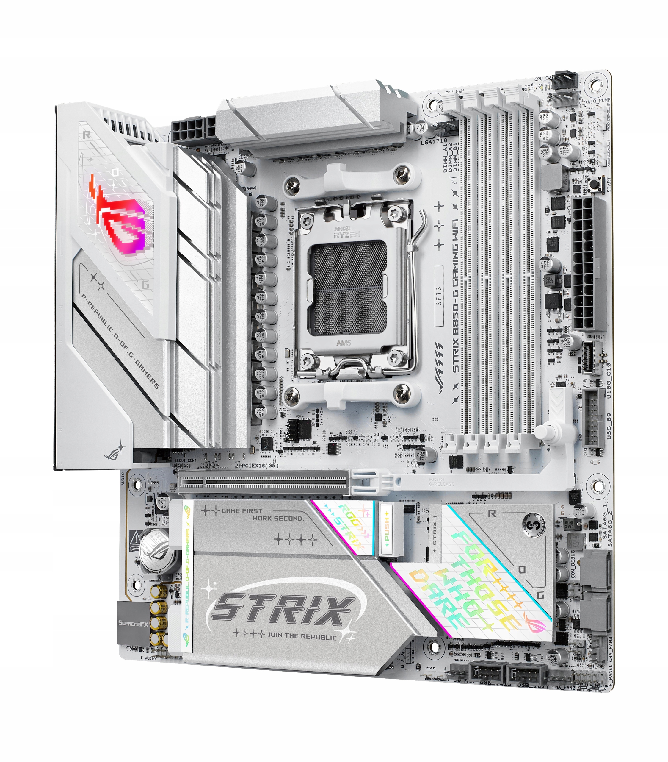 ASUS ROG STRIX B850-G GAMING WIFI AMD B850 Gniazdo AM5 micro ATX w Ostrów Wielkopolski - Sklep ...