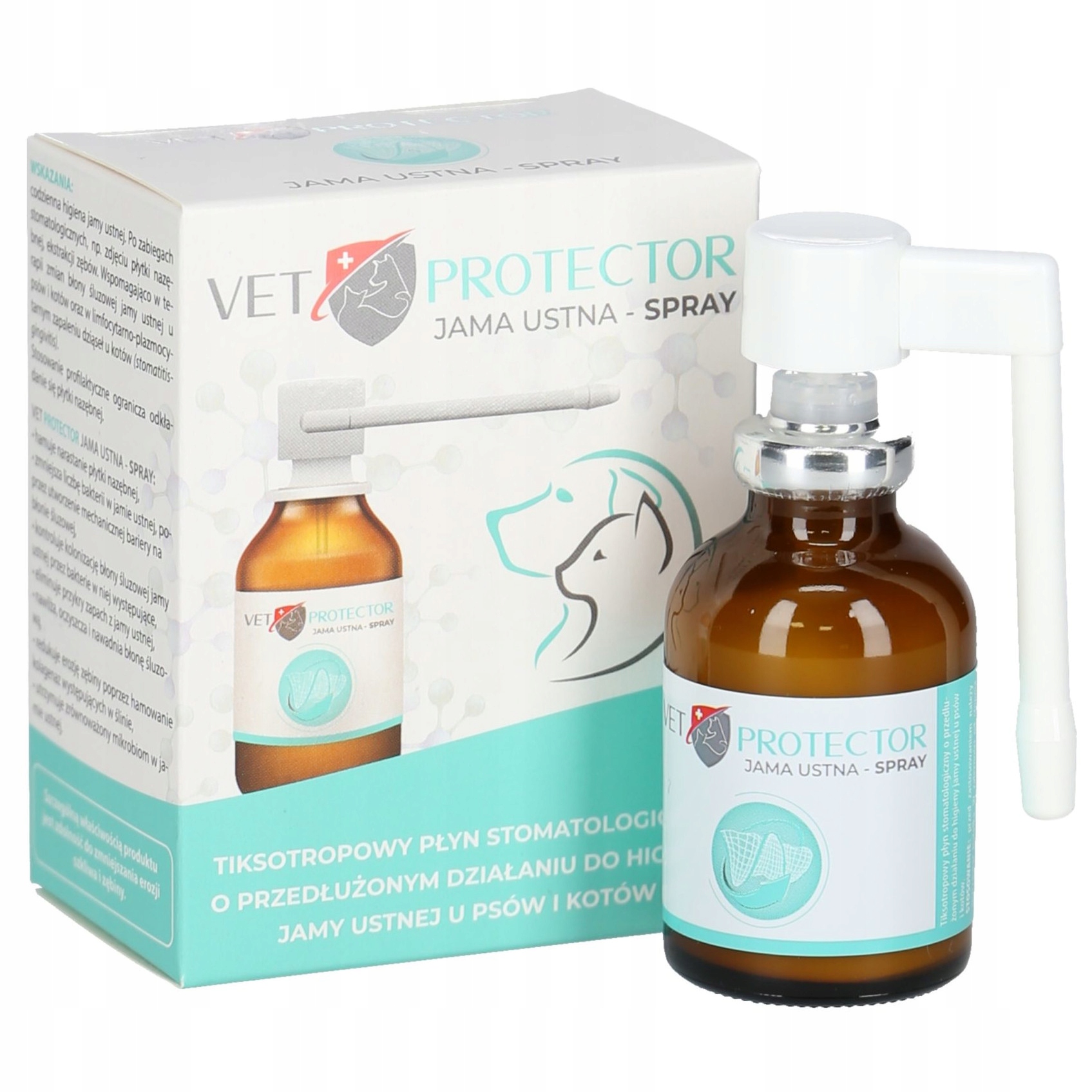 VET PROTECTOR JAMA USTNA SPRAY 30ML JM SANTE 12495895417 - Allegro.pl