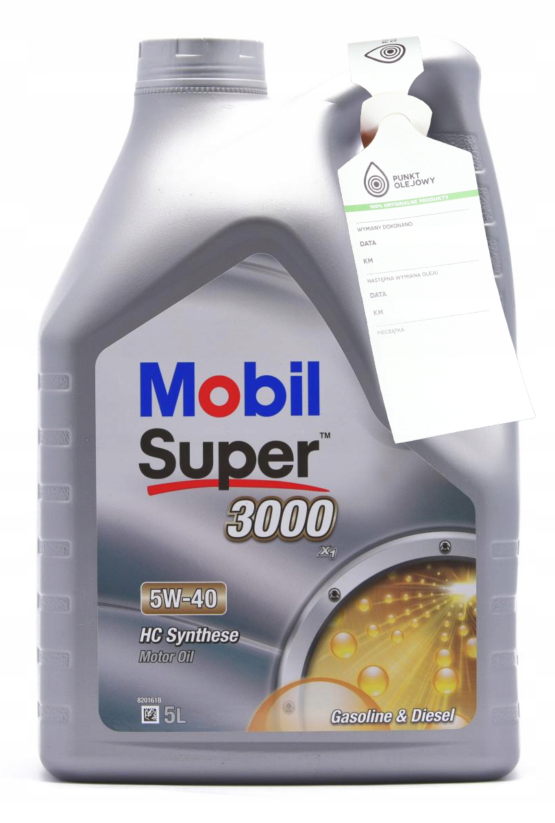 MOBIL SUPER 3000 X1 5W40 - 5L 150565 za 135,46 zł z Olsztyn - Allegro ...