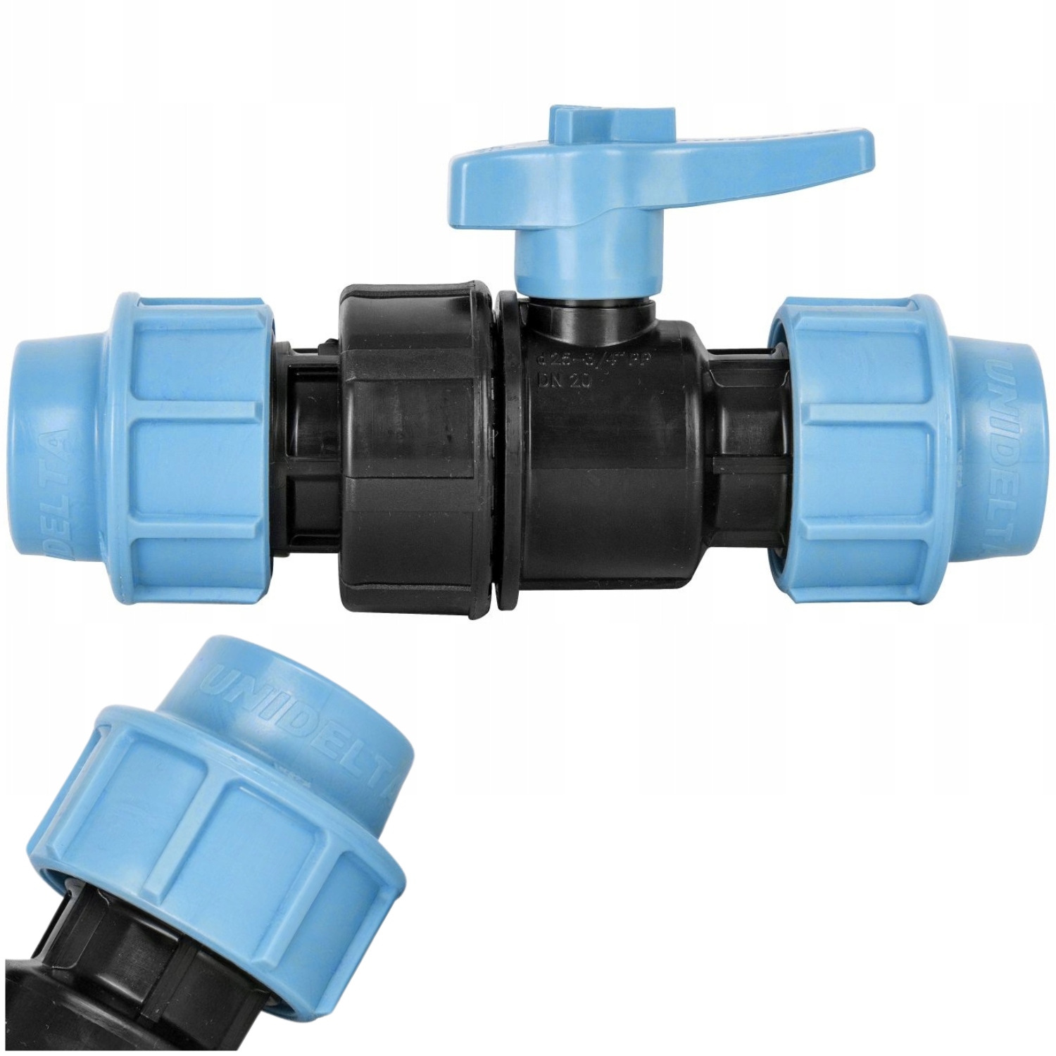 ZAWÓR KULOWY PE 20 MM DO WODY PN16 UNIDELTA • Cena, Opinie • Złączki i ...