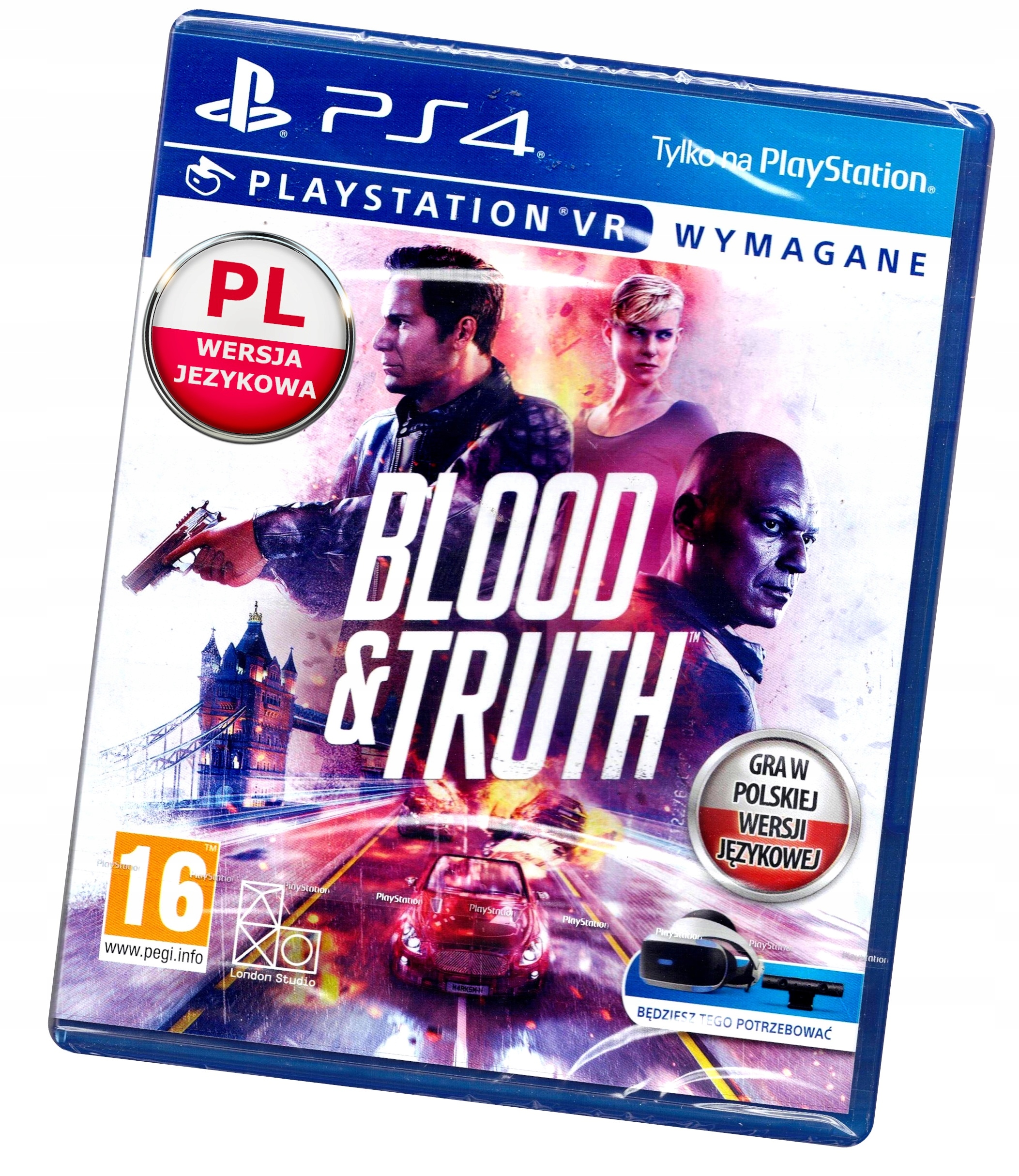 Blood & Truth PlayStation 4 (PS4) pudełkowa - Stan: Nowy 49.90PLN ...