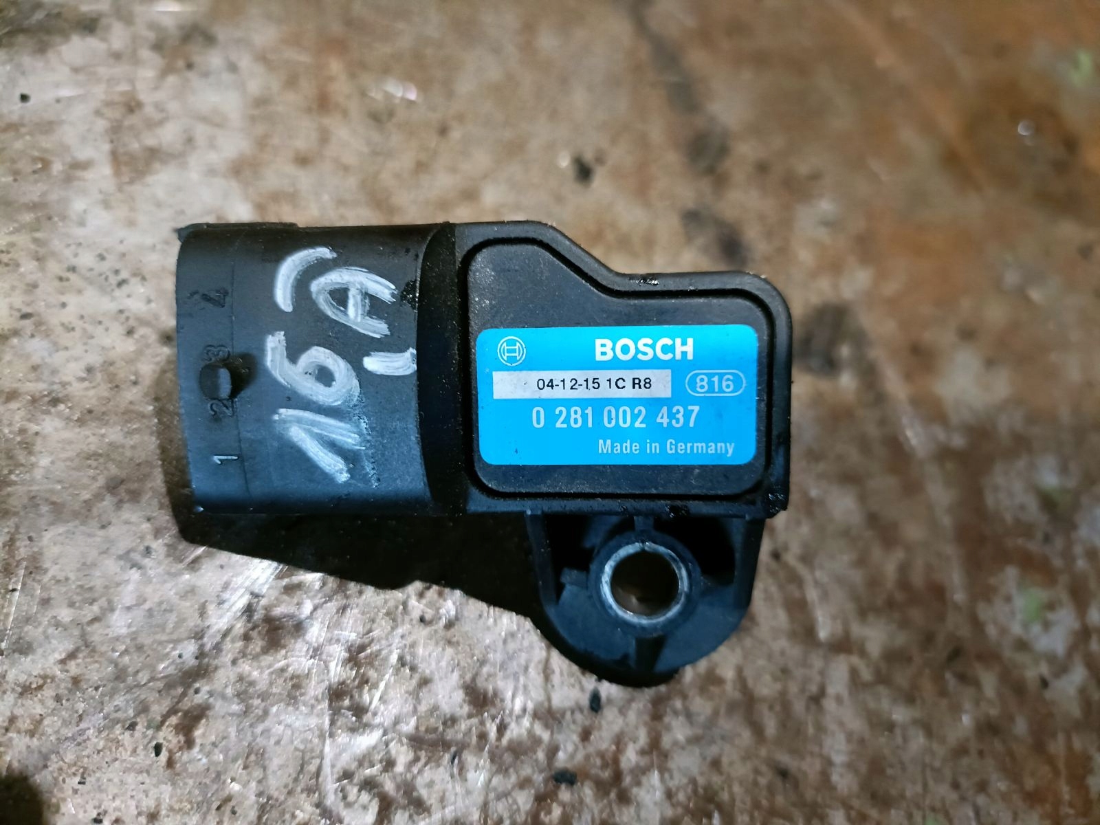 Czujnik Ciśnienia Map Sensor 0281002437 Bosch Opel - Niska cena na ...