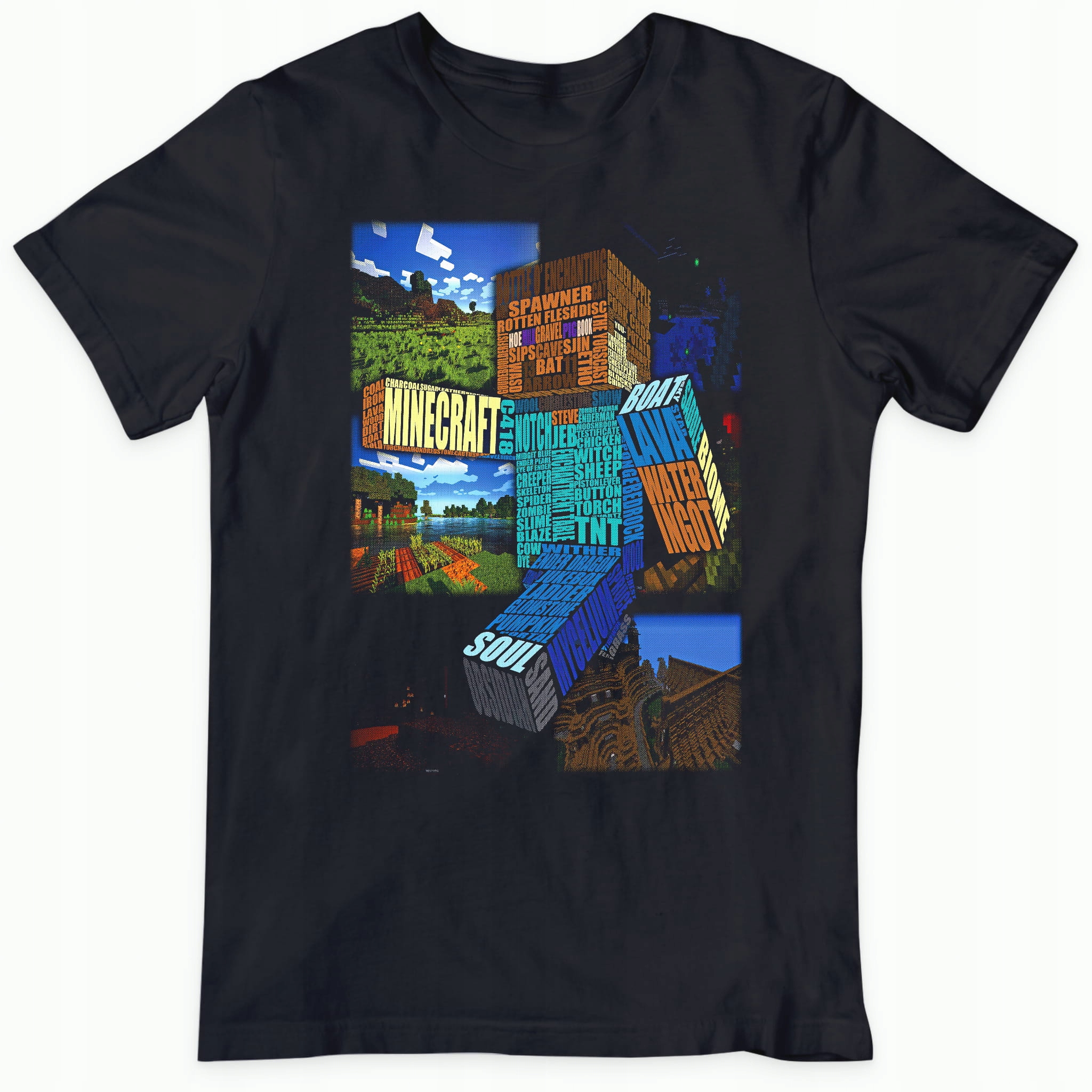 Minecraft Steve T-shirt Koszulka - Niska cena na Allegro.pl