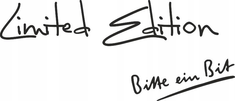 Naklejki LIMITED - SPECIAL EDITION 30cm 2szt 0683489370040 za 50.00PLN z Ostrów Wielkopolski ...