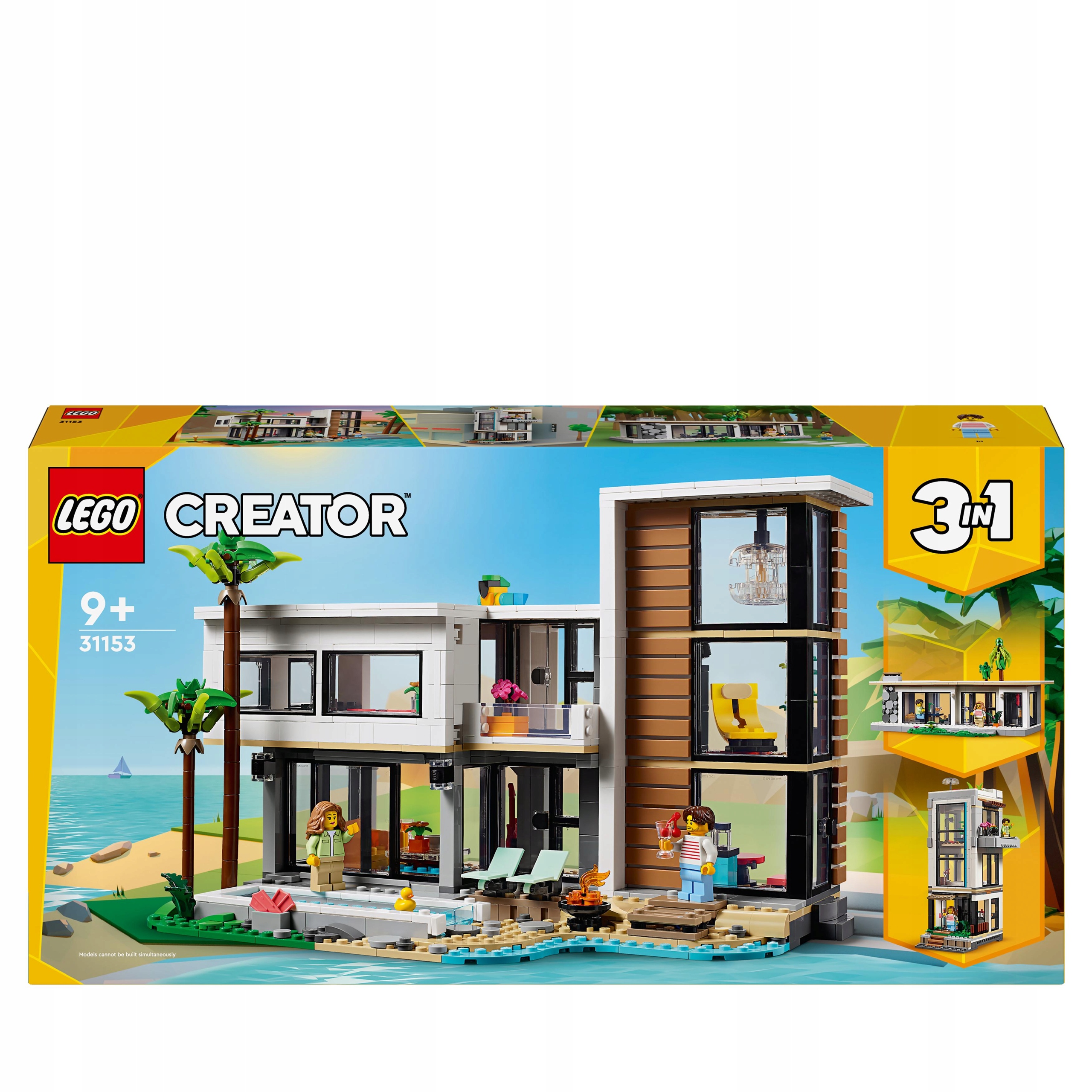 LEGO Creator 3 w 1 31153 Nowoczesny dom (5702017585086) • Cena, Opinie ...
